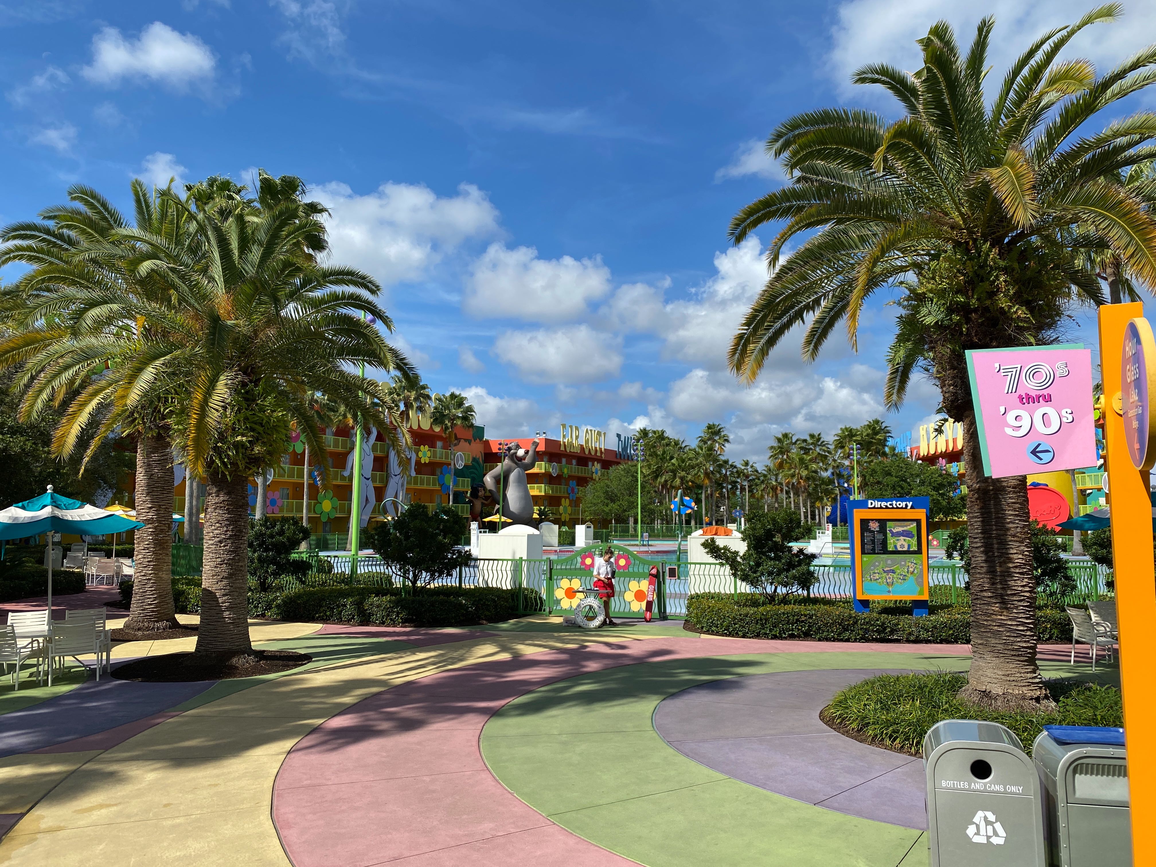 disney's pop century resort pool gates - WDW News Today