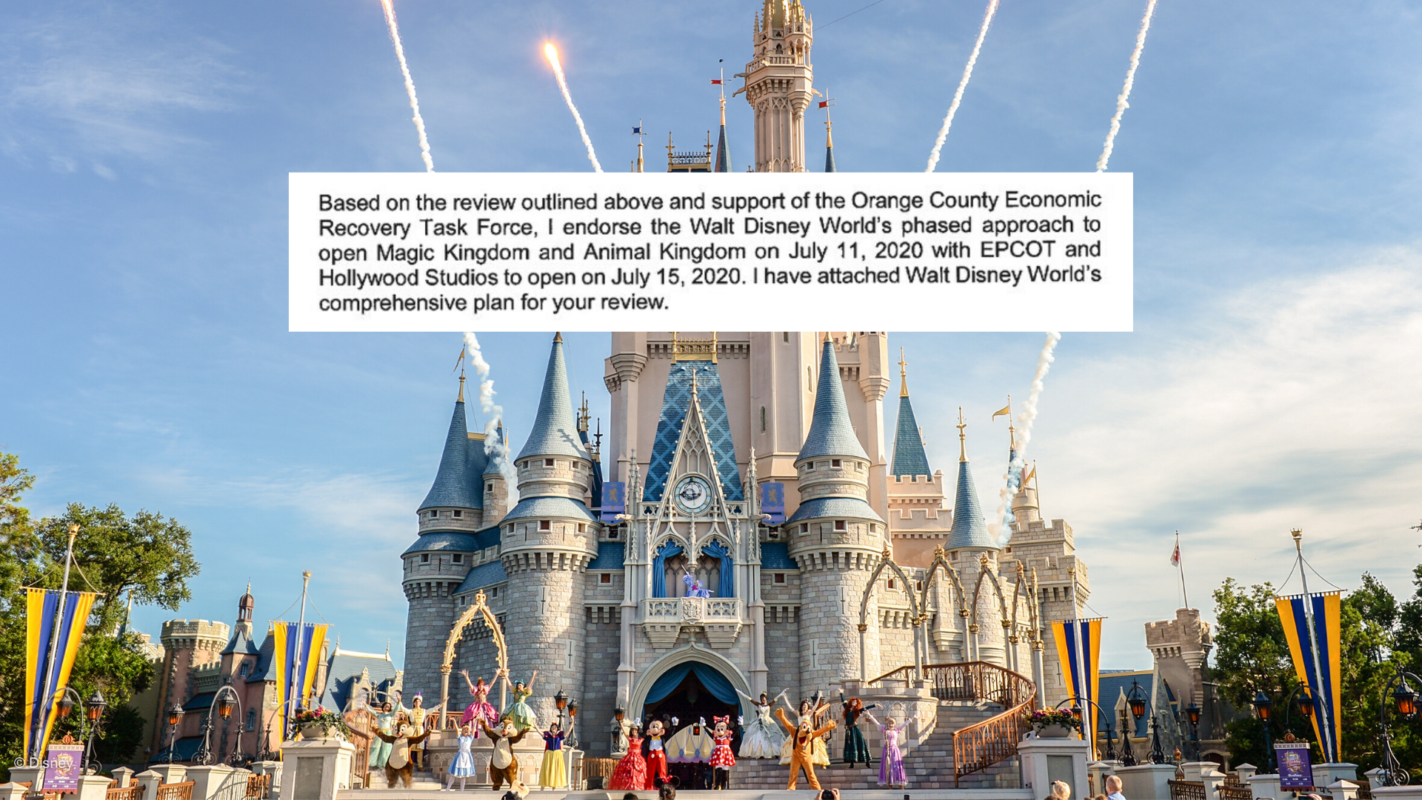 Live Updates Walt Disney World39s Reopening Presentation