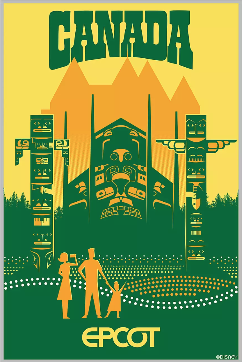 canada serigraph poster - WDW News Today