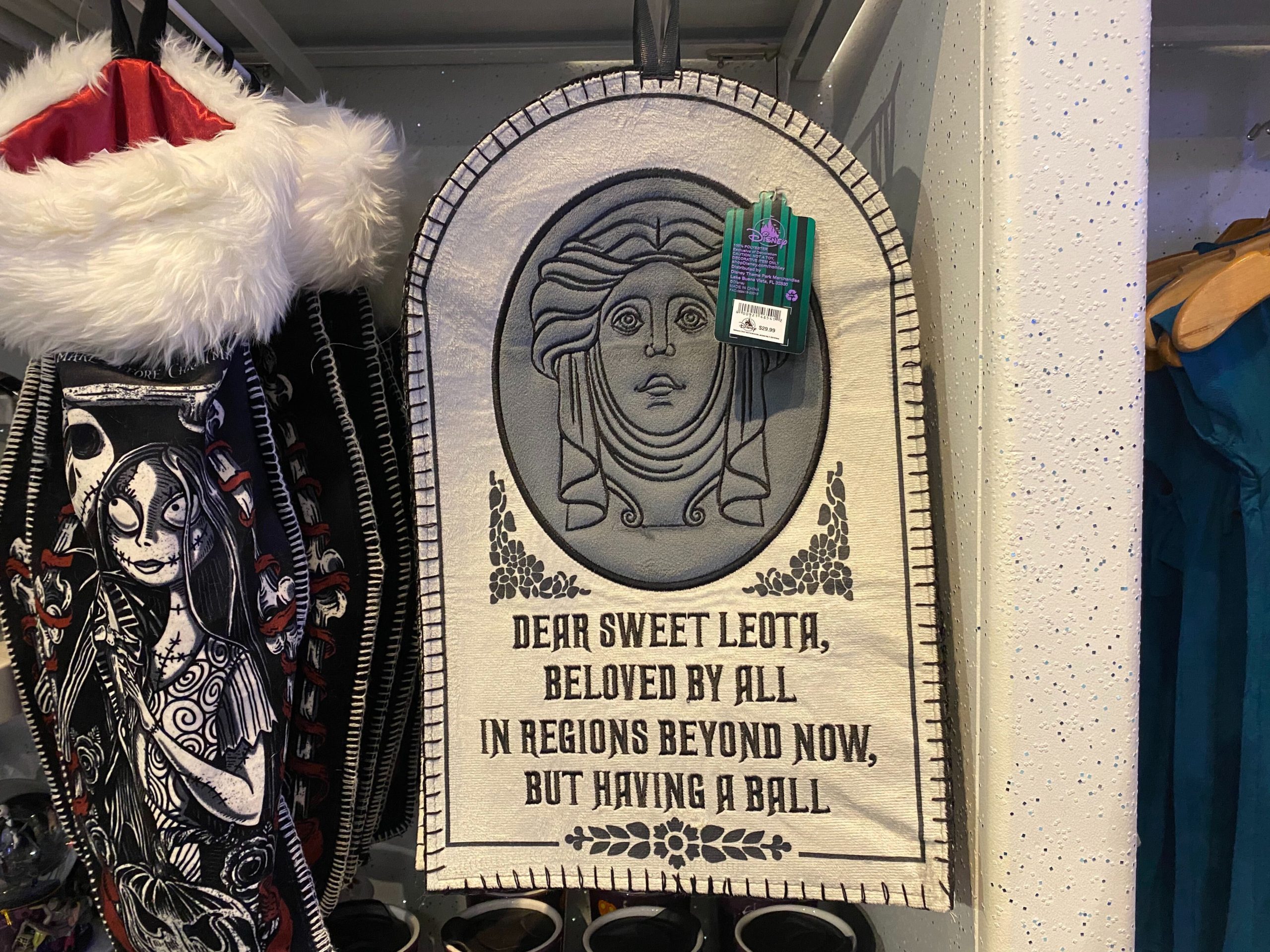 madame leota tombstone stocking (5) - WDW News Today