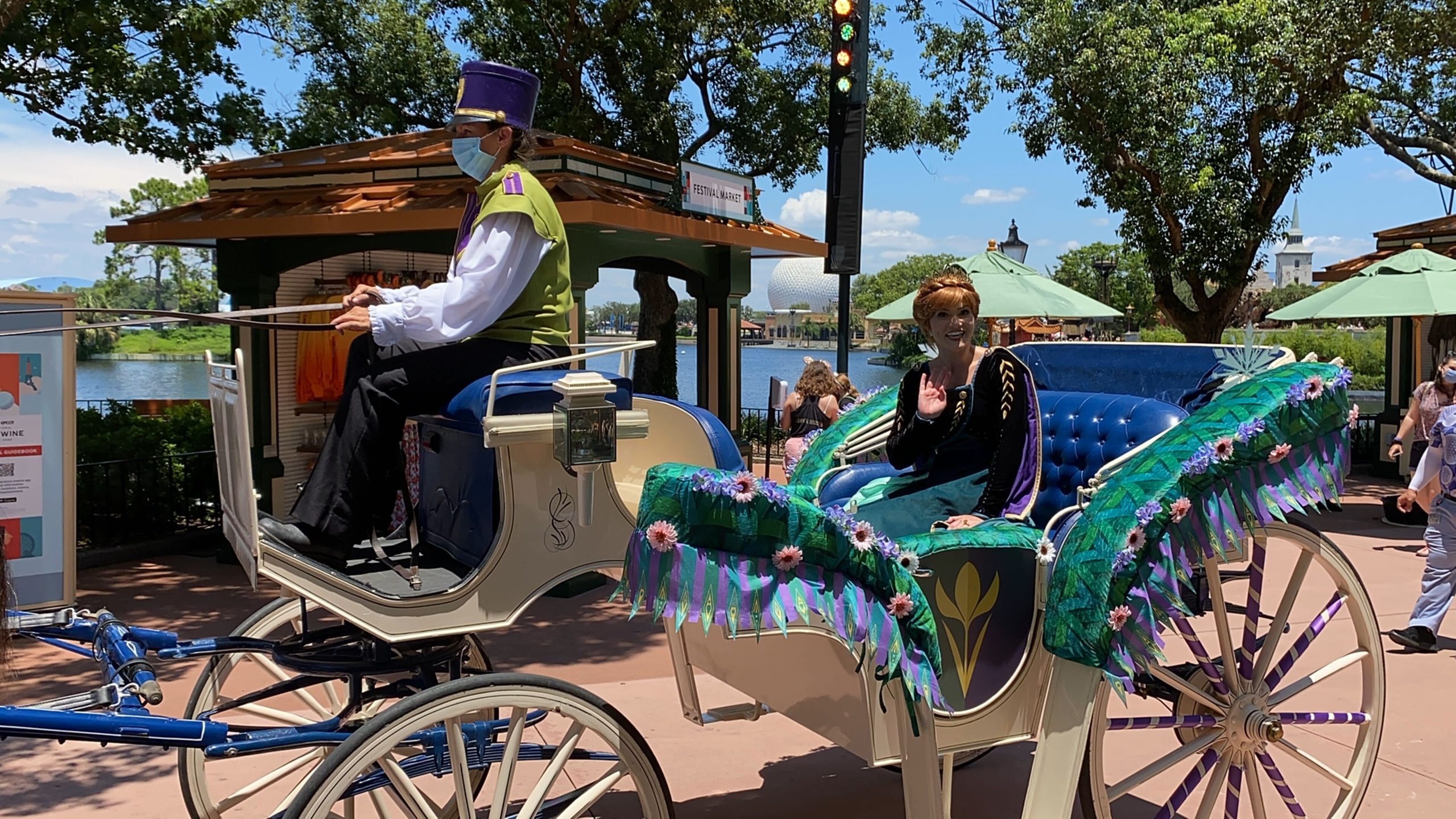 epcot frozen promenade reopening new (1) - WDW News Today