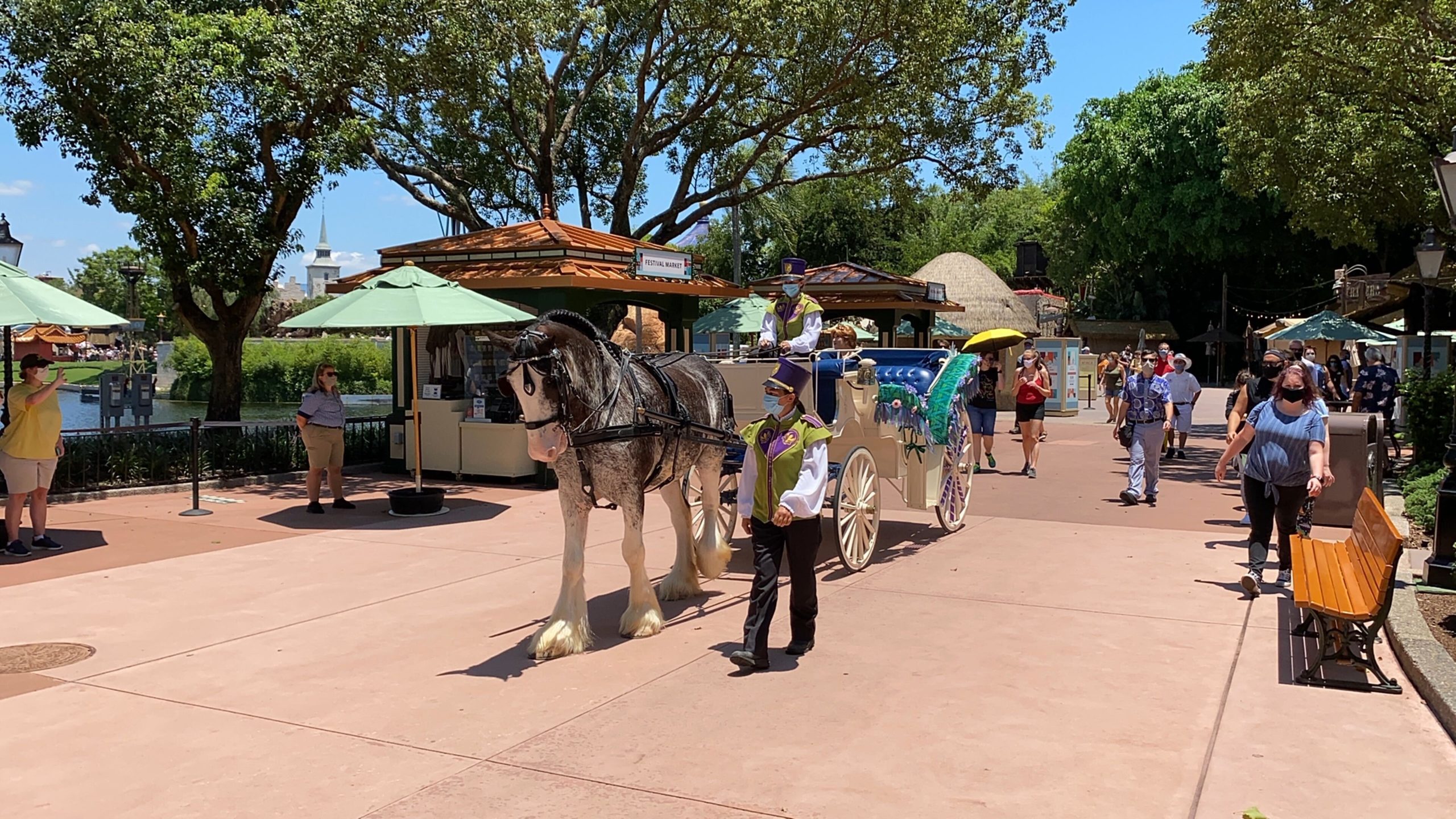 epcot frozen promenade reopening new (10) - WDW News Today