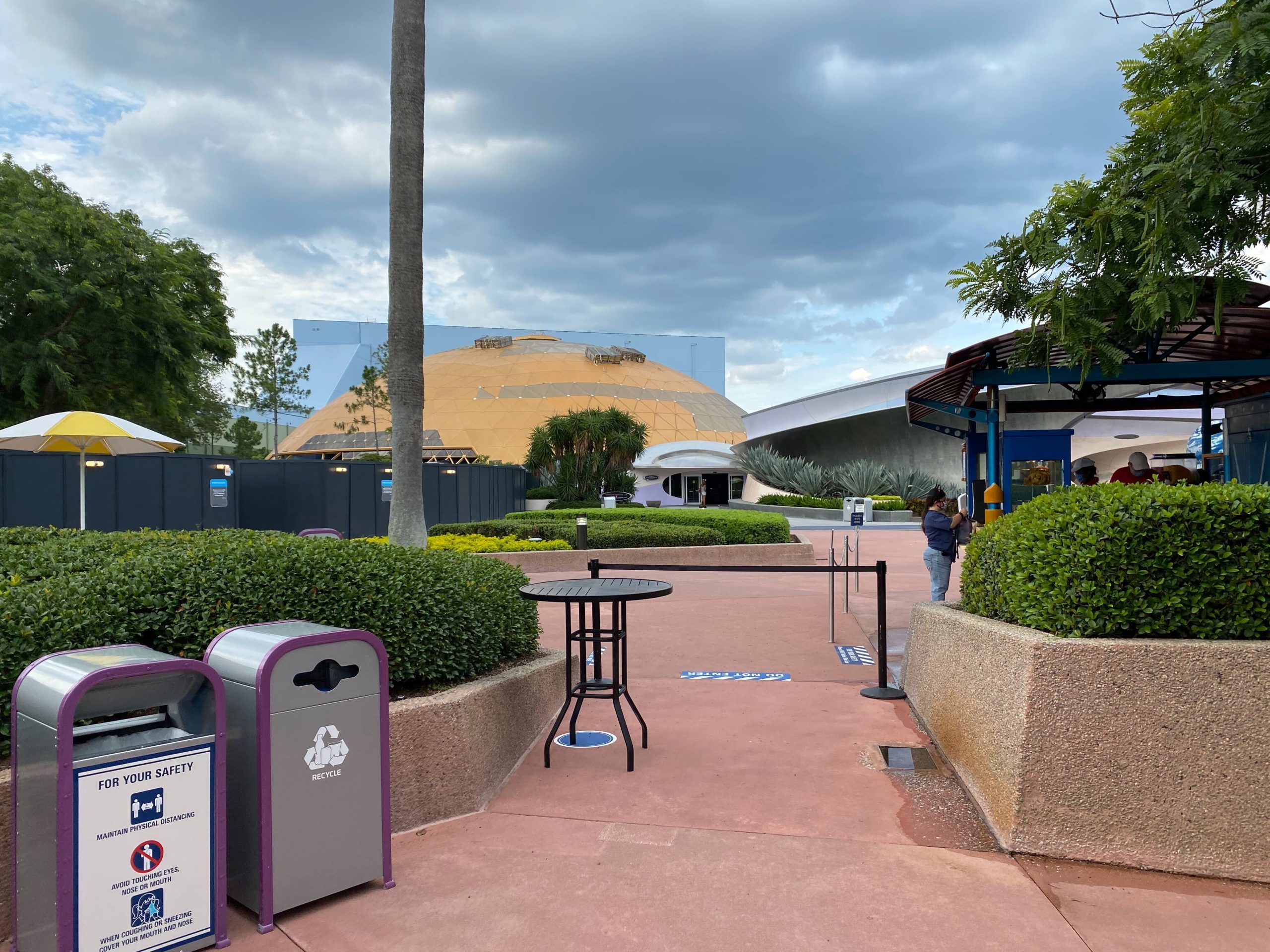 future world east face mask relaxation station epcot 15 - WDW News Today