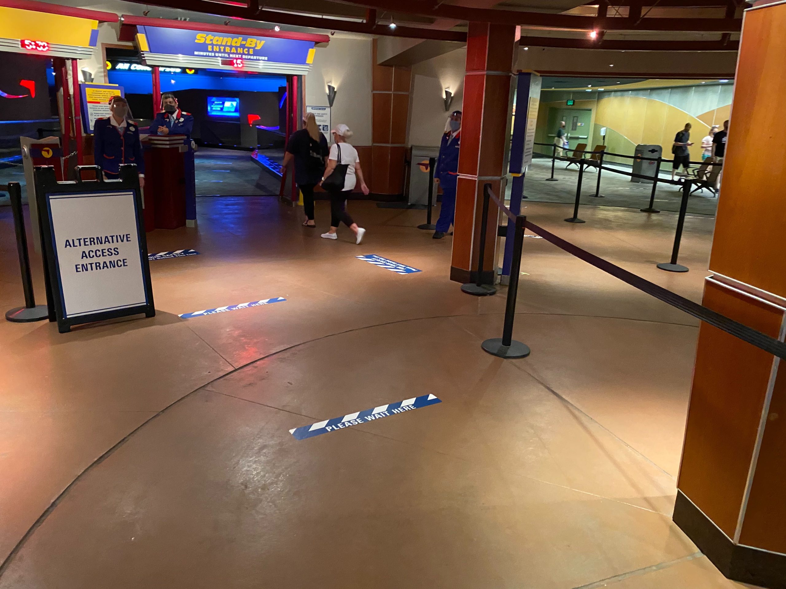 soarin' around the world queue epcot - WDW News Today