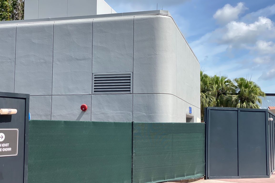 PHOTOS: Exterior Painting Continues On Restrooms Near Mouse Gear at ...