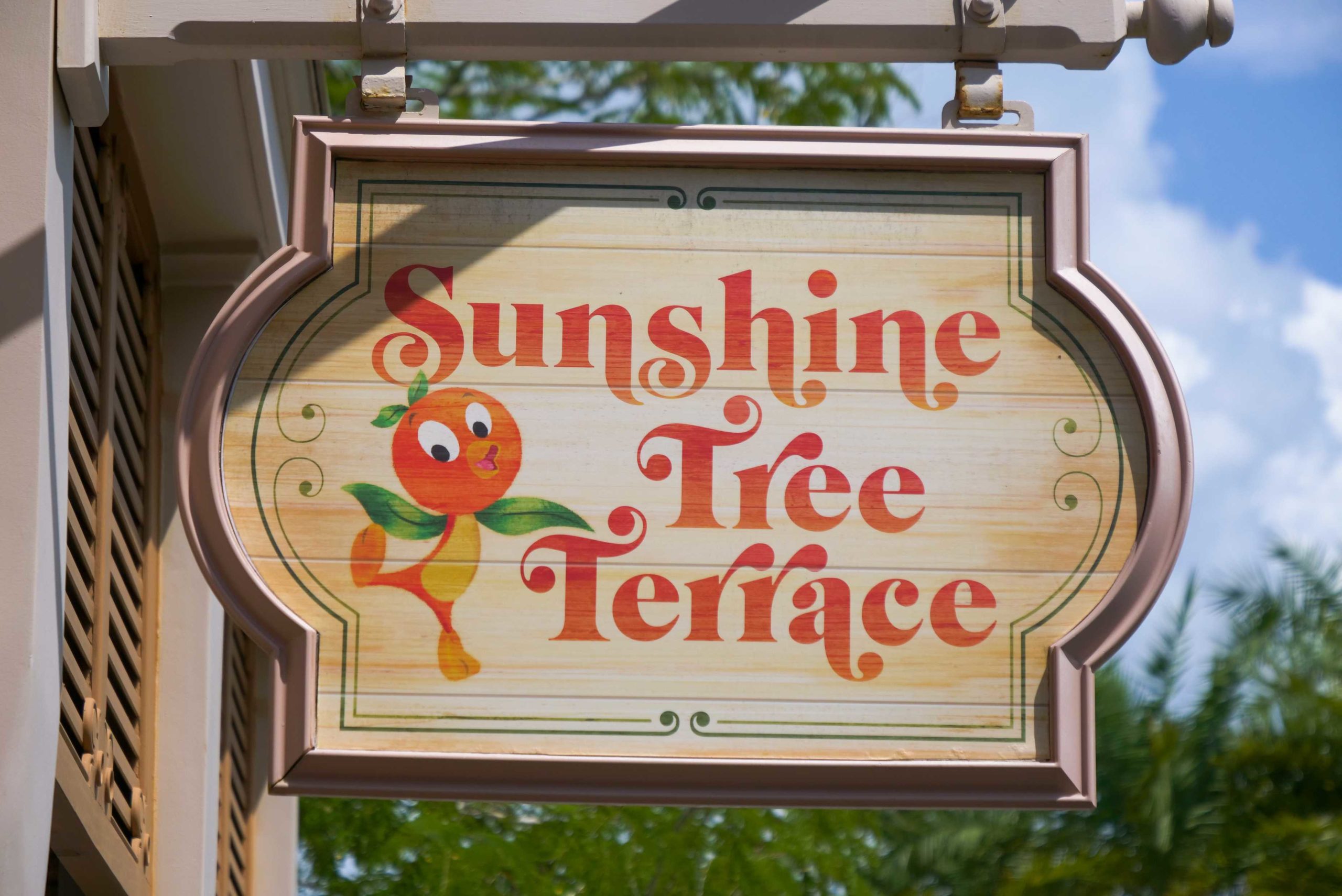 Sunshine Tree Terrace Sign - WDW News Today
