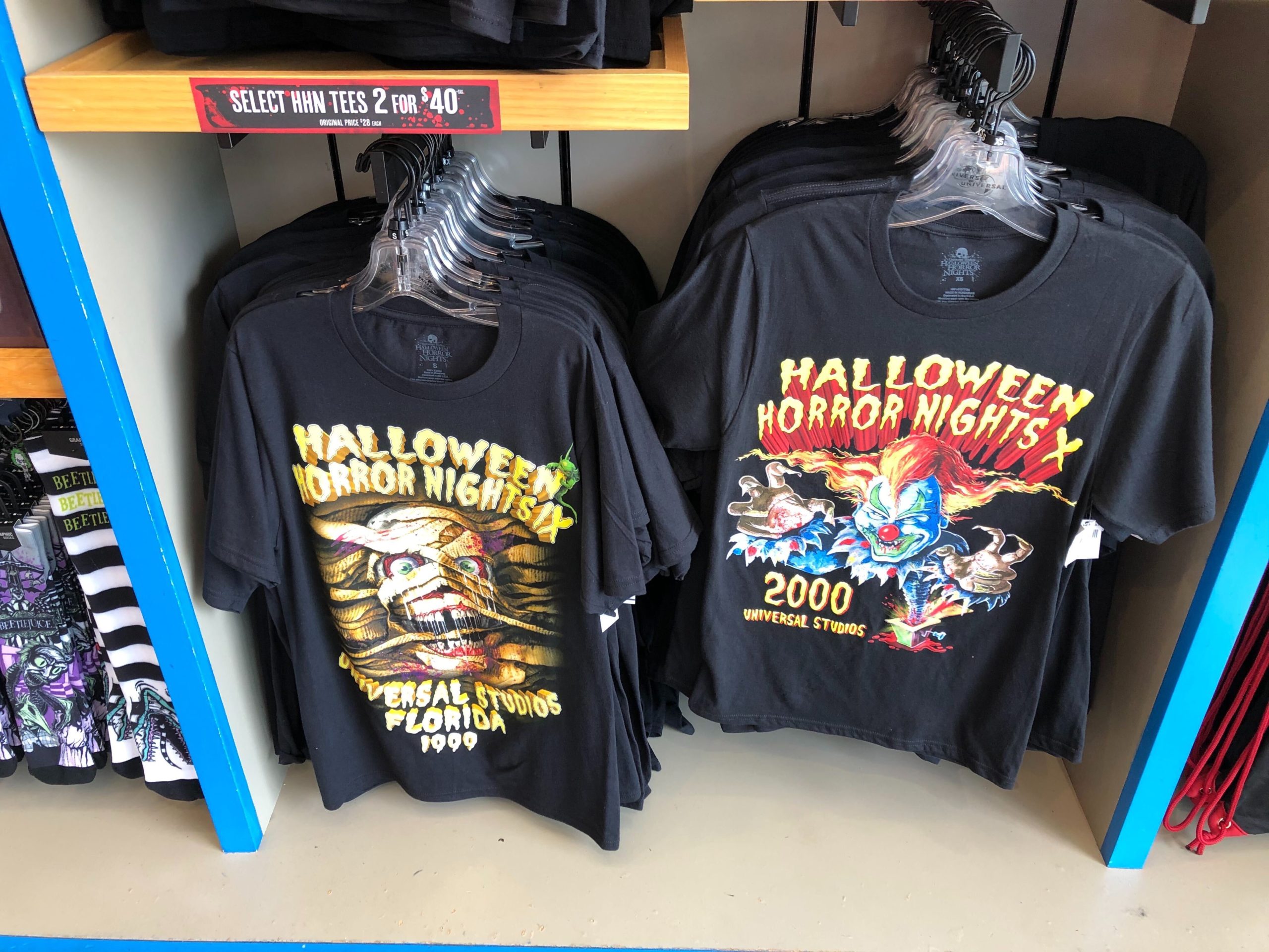 Halloween Horror Nights HHN merchandise sale at Universal Orlando ...