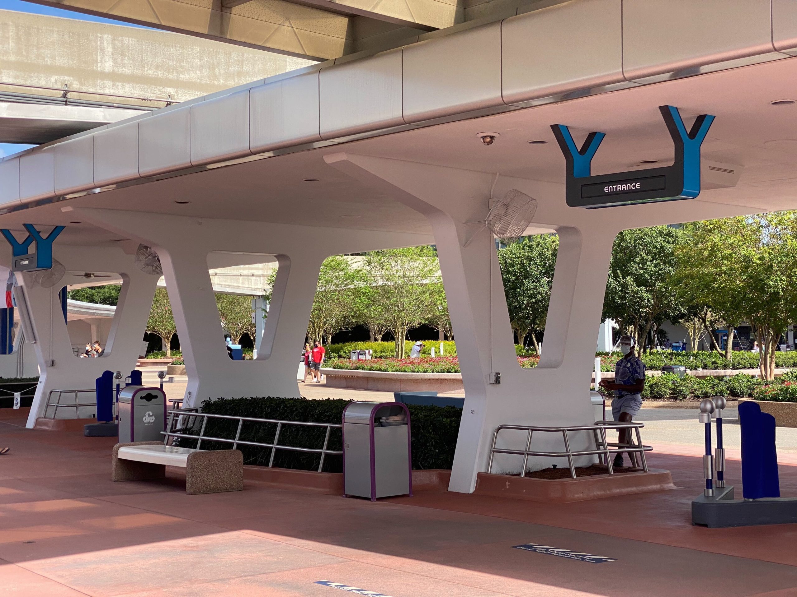 new epcot entrance turnstile sign signage 3 - WDW News Today