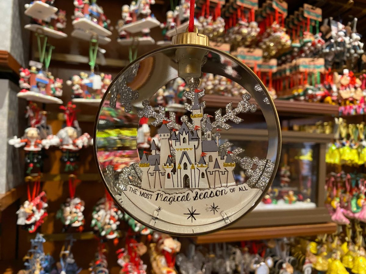 cinderella castle snowflake the most magical season of all ornament 1 ...