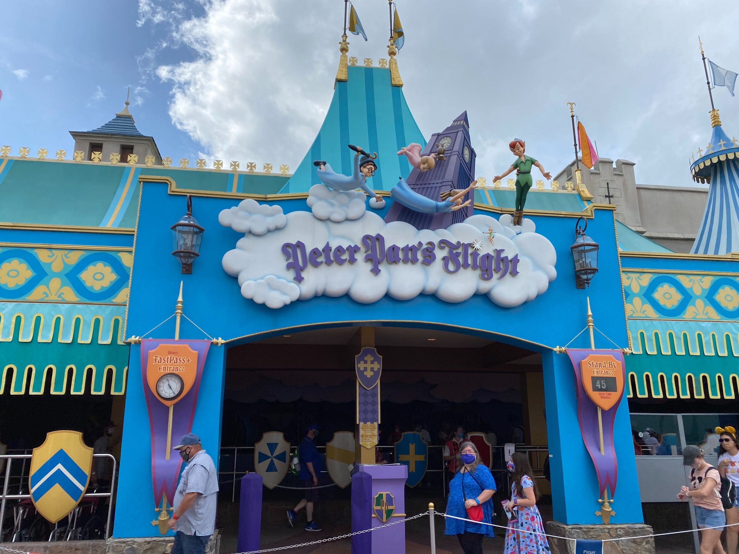 peter pan's flight sign - WDW News Today