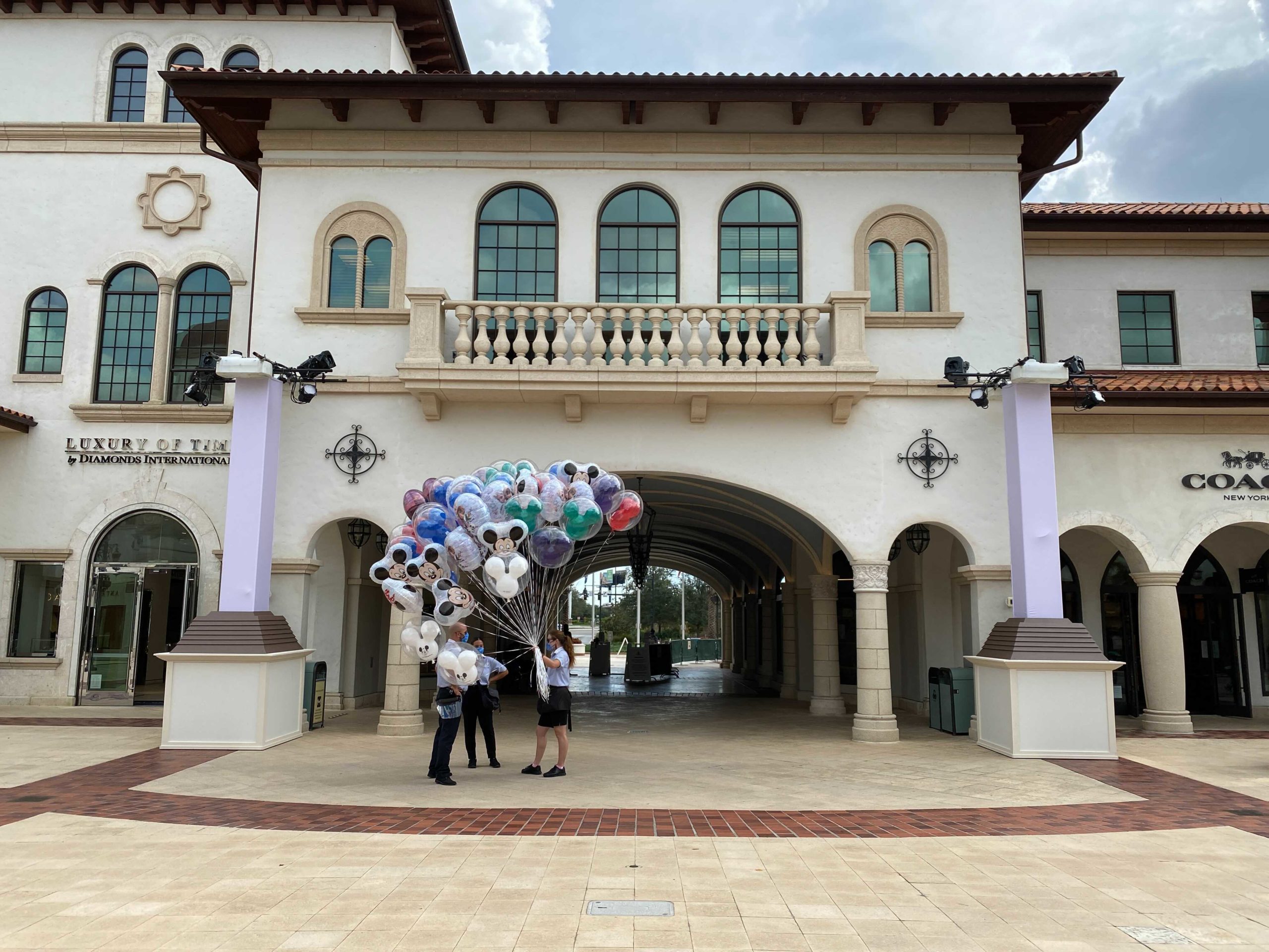 snoap snow machines installed disney springs 2 - WDW News Today