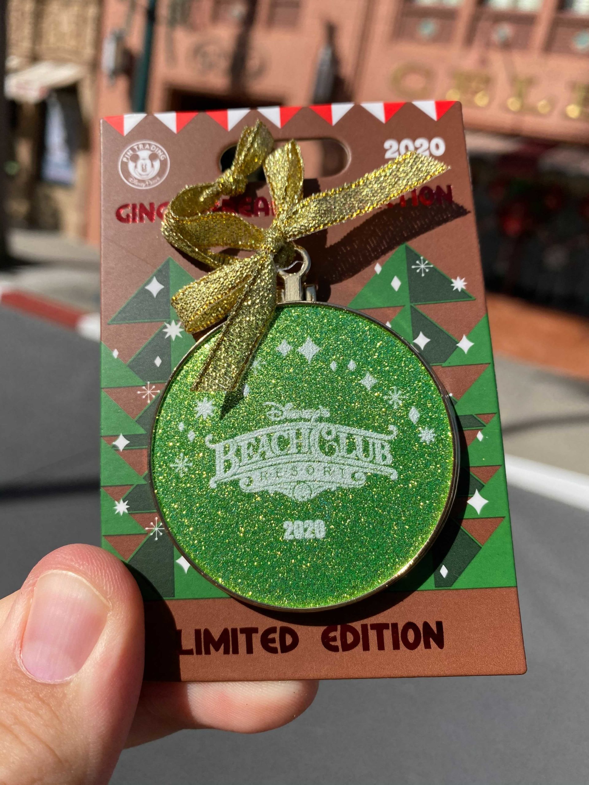 beach club gingerbread ornament pin pins 1 - WDW News Today