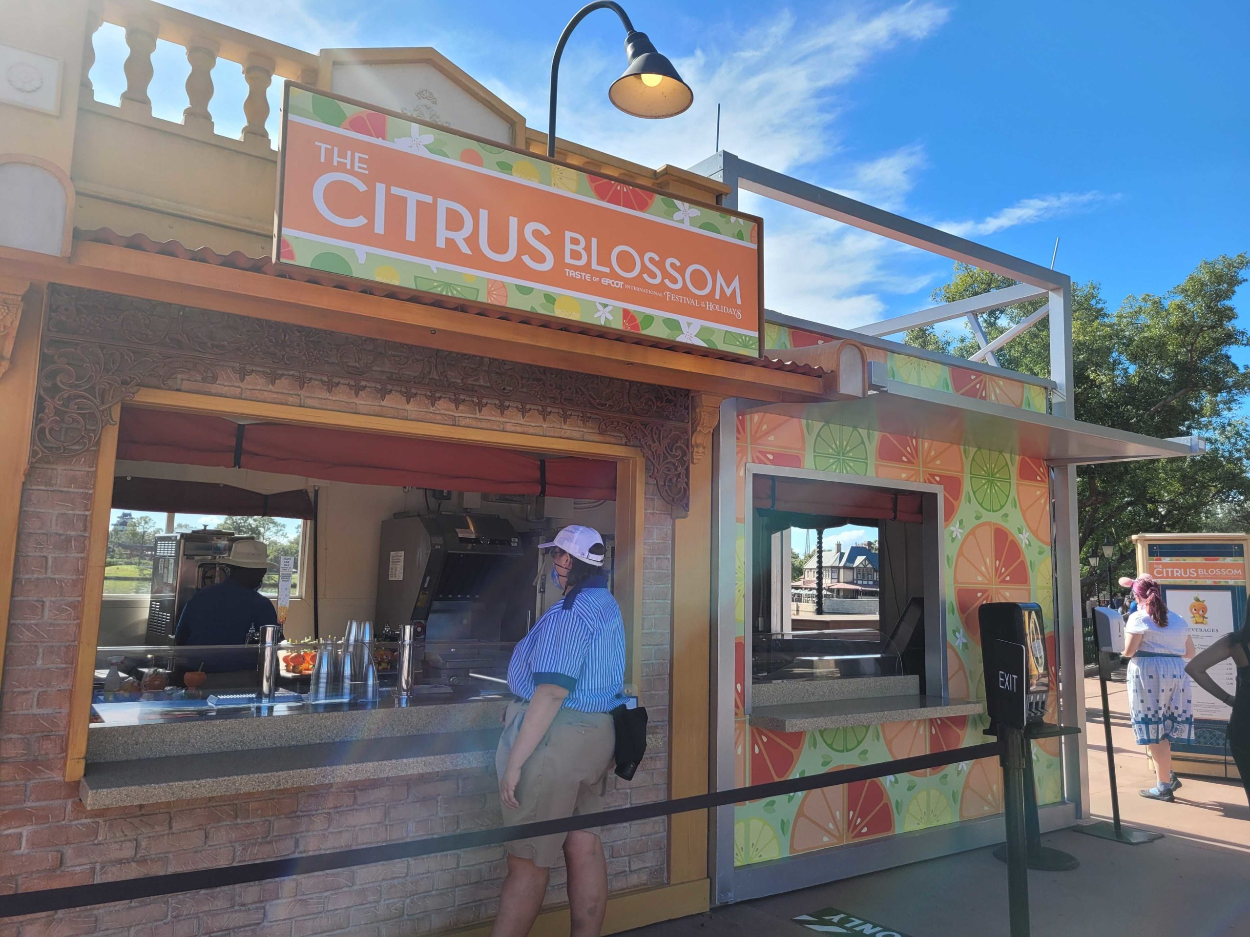 citrus blossom holiday booth 1 - WDW News Today