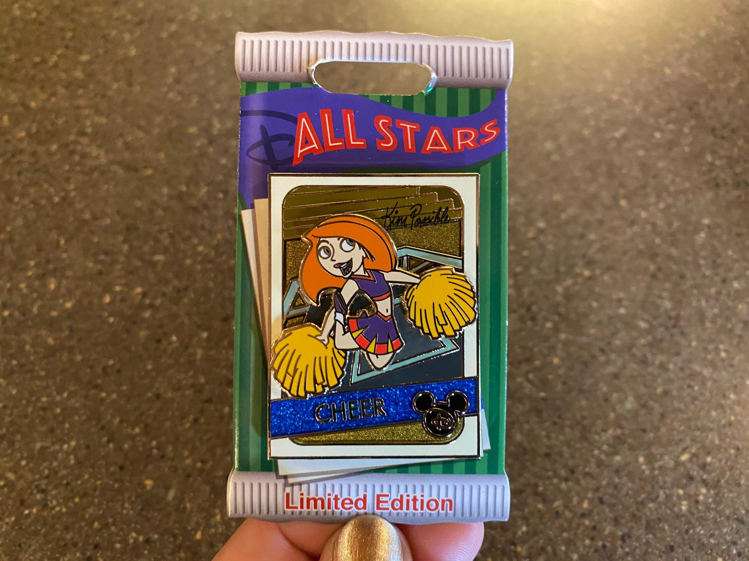 kim possible all stars cheer pin (16) - WDW News Today