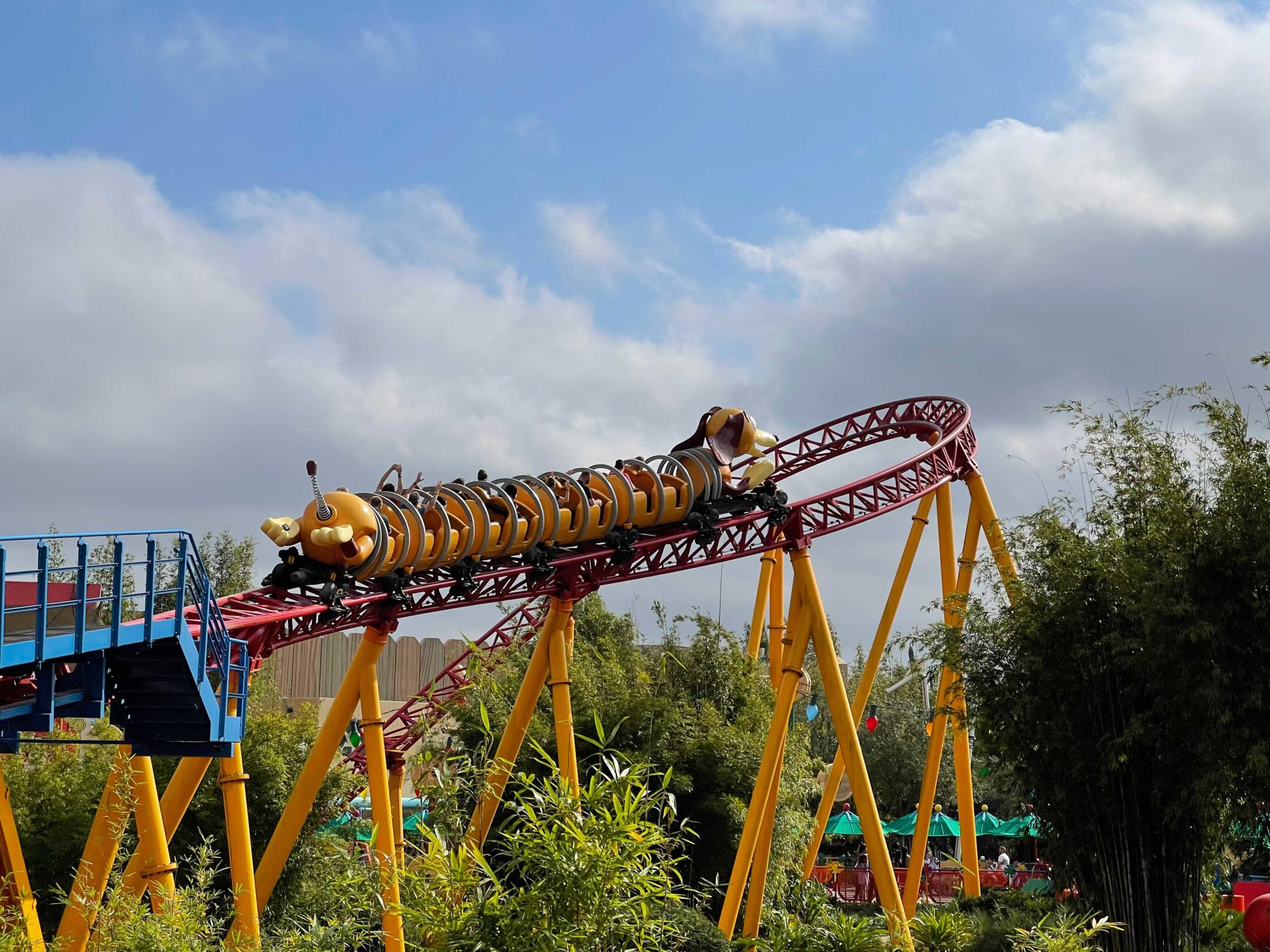 slinky dog dash rows filled (1) - WDW News Today