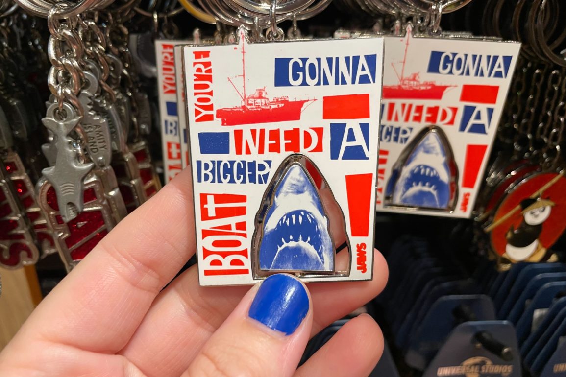 'You're Gonna Need a Bigger Boat' Jaws Keychain Swims Into Universal ...