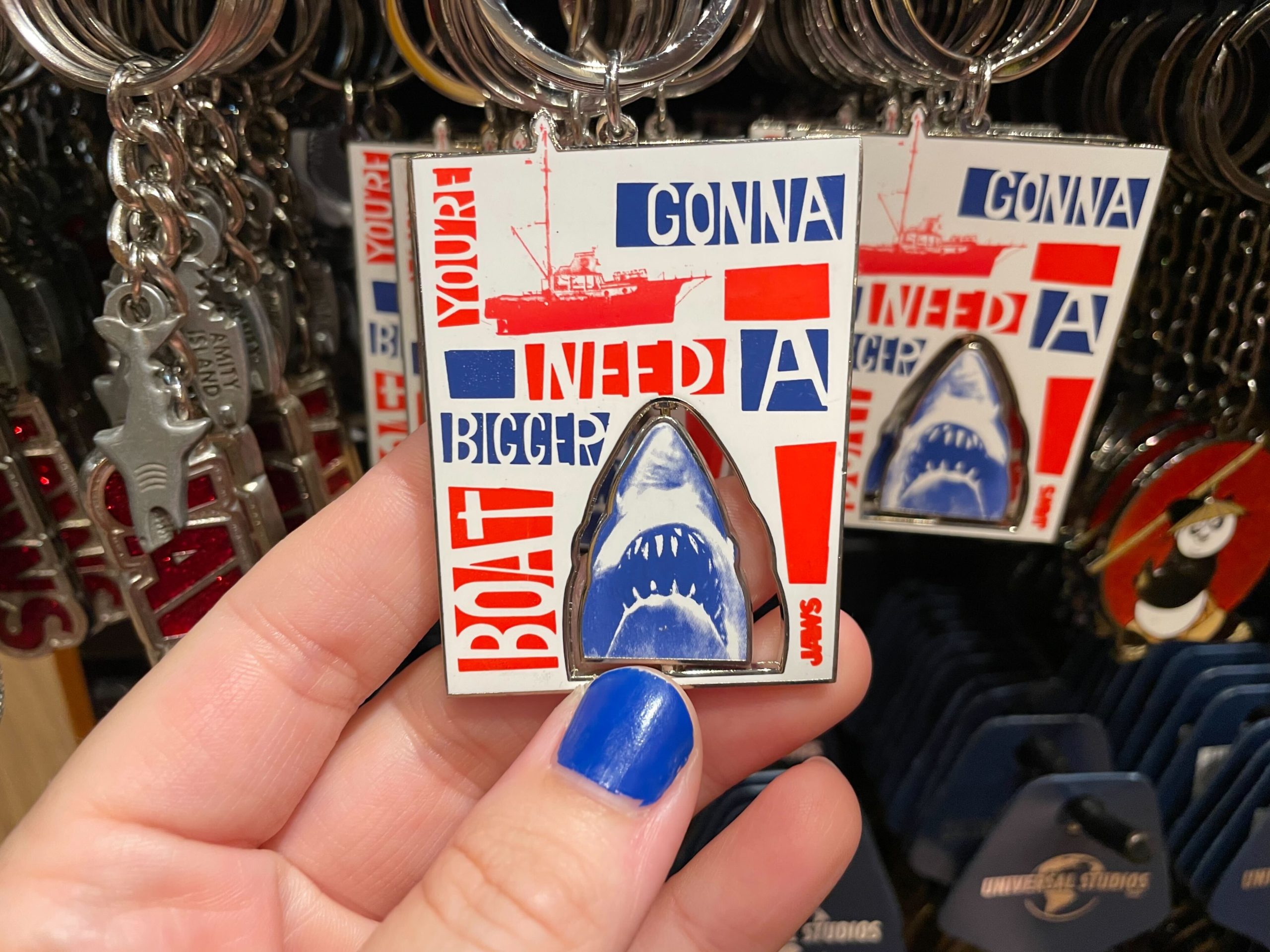 'You're Gonna Need a Bigger Boat' Jaws Keychain Swims Into Universal ...