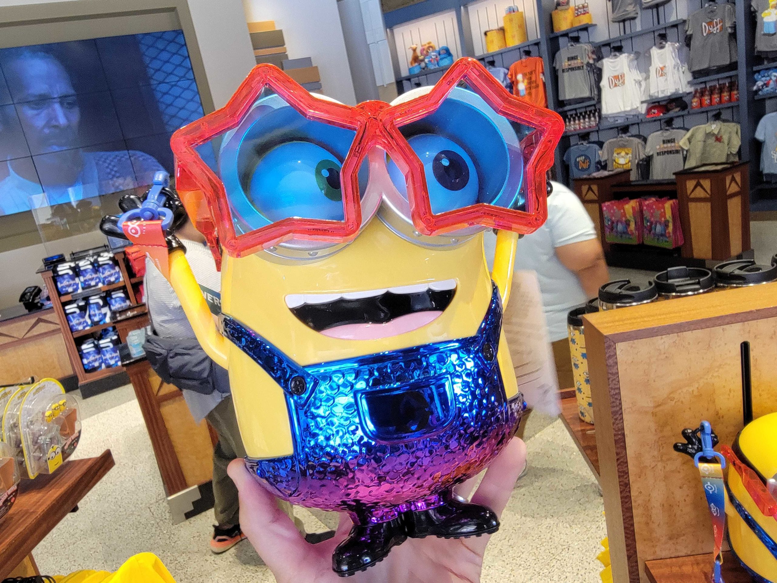 New Starry Sunglasses Minion Popcorn Bucket Available At Universal 
