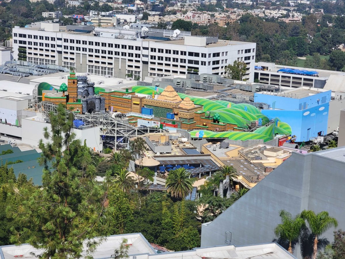 Marquee Added To Super Nintendo World Entrance At Universal Studios