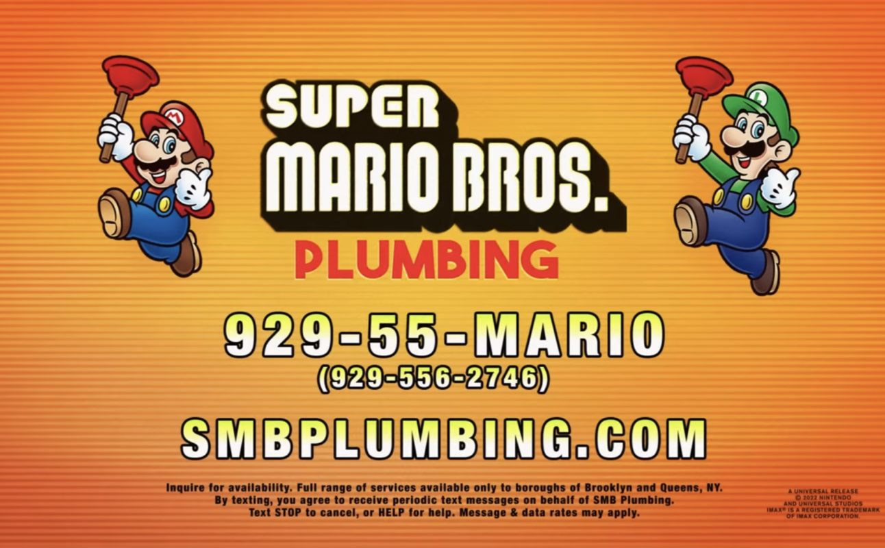 DO THE MARIO New Plumbing Commercial Brings Back 80s Super Show Theme For The Super Mario 