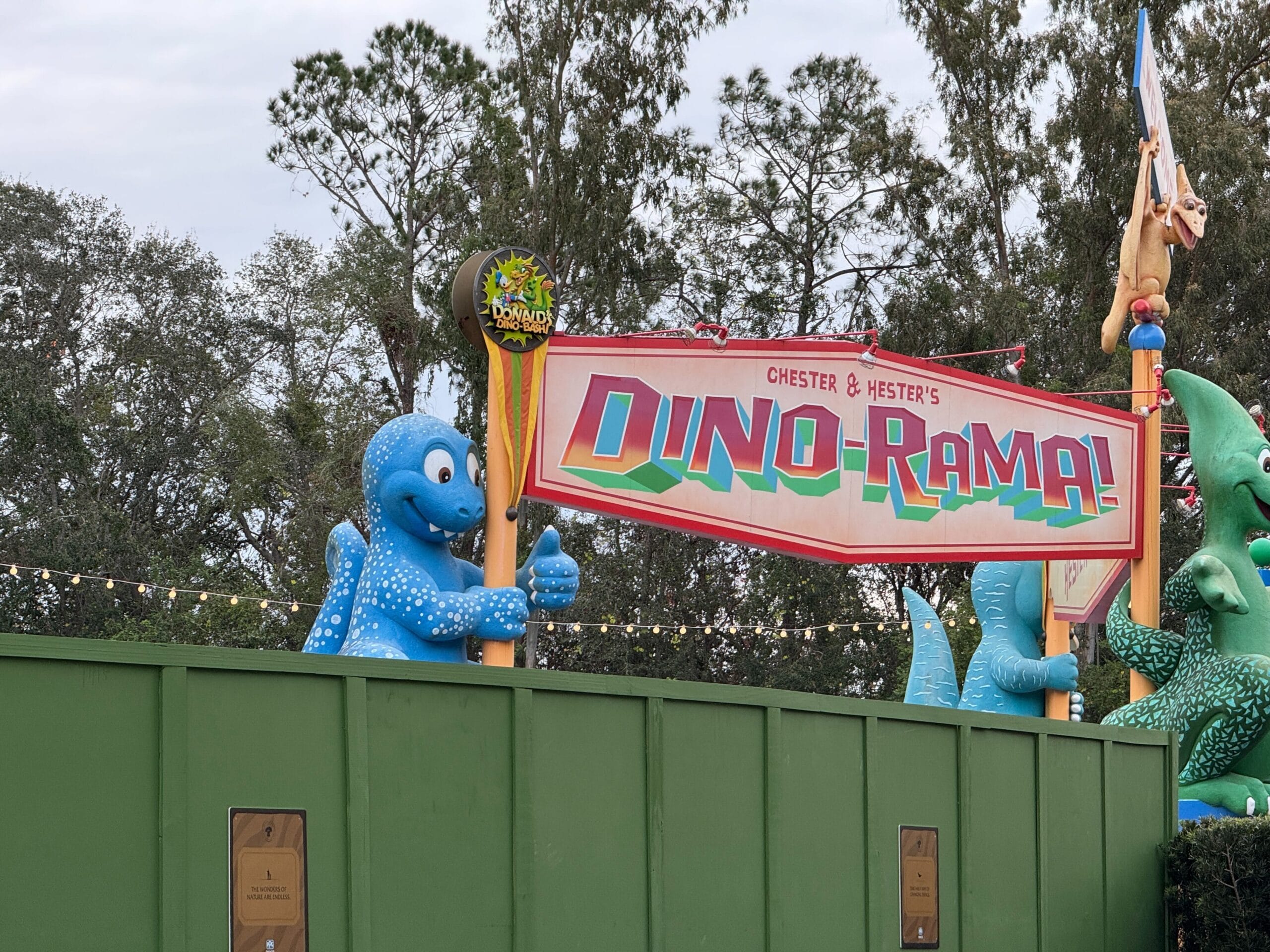 Chester & Hester’s Dinosaur Treasures Sign Removed From DinoLand at ...