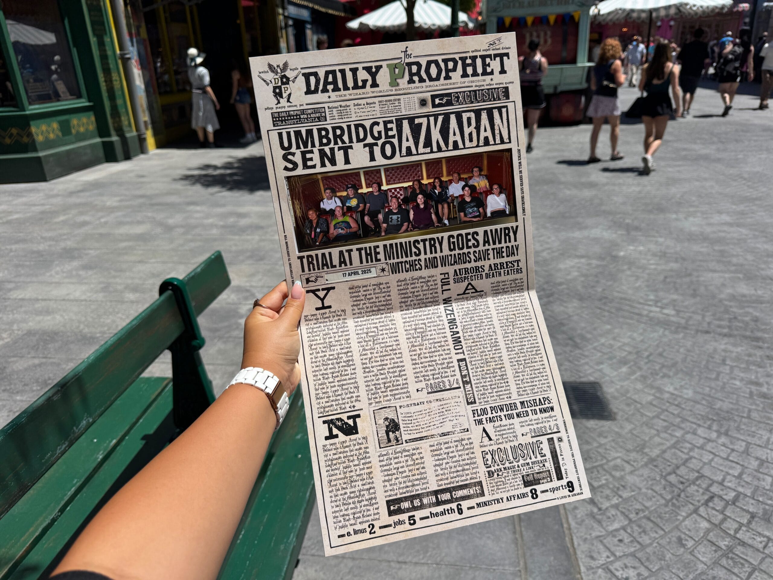 Harry Potter and the Battle at the Ministry On-Ride Photo Sold as Daily ...