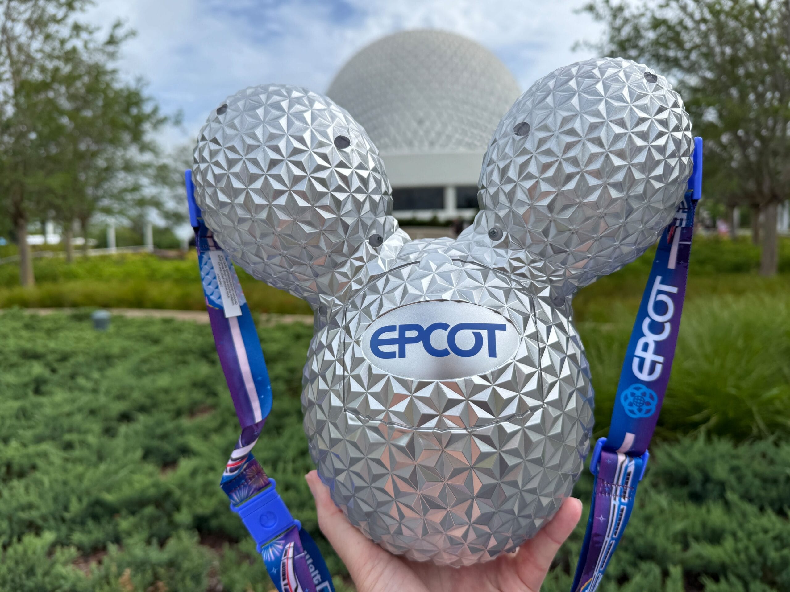NEW Spaceship Earth Mickey Balloon Popcorn Bucket Debuts at EPCOT (With ...