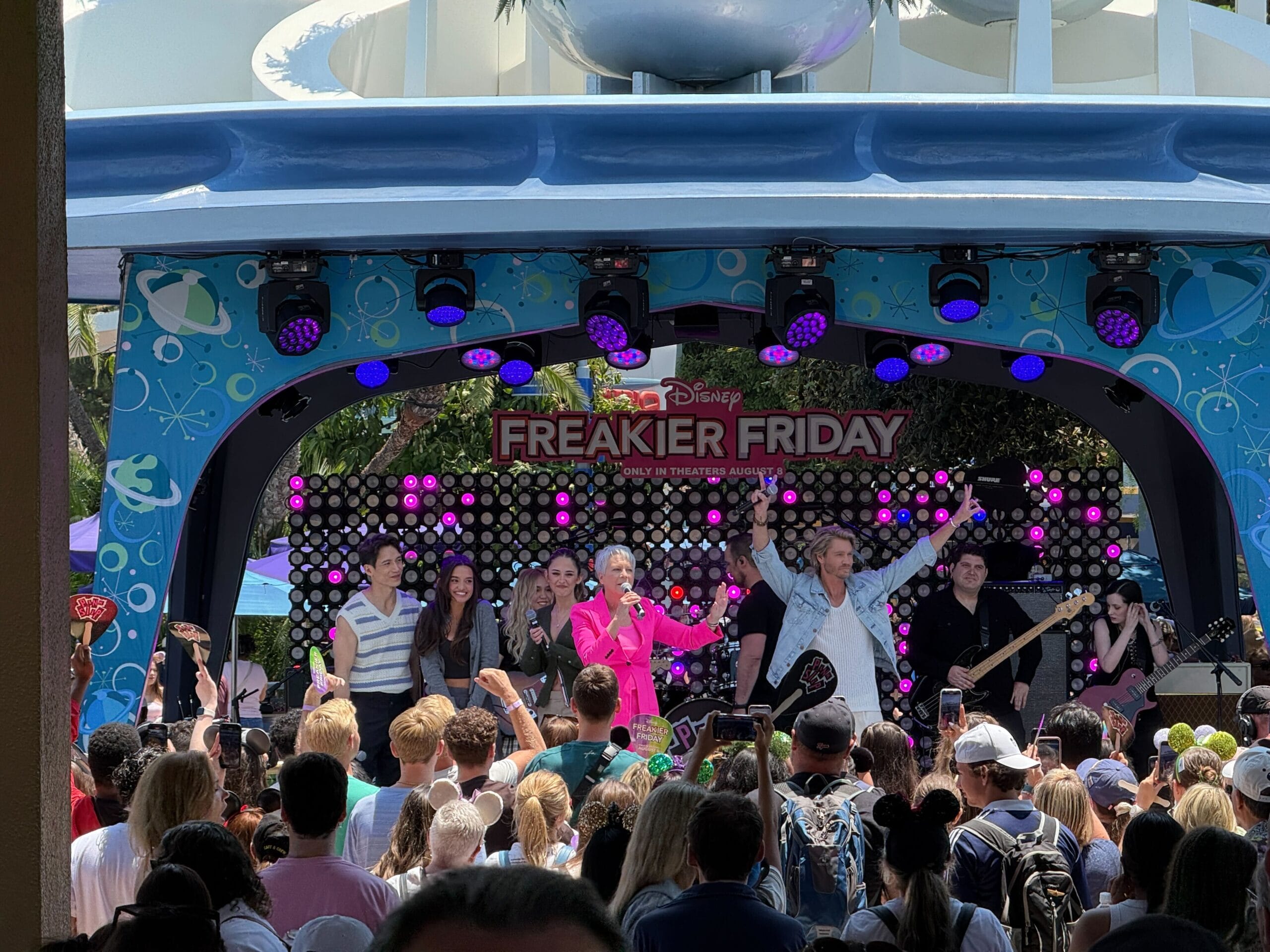 PHOTOS: ‘Freakier Friday’ Cast Make Surprise Appearance at Disneyland ...