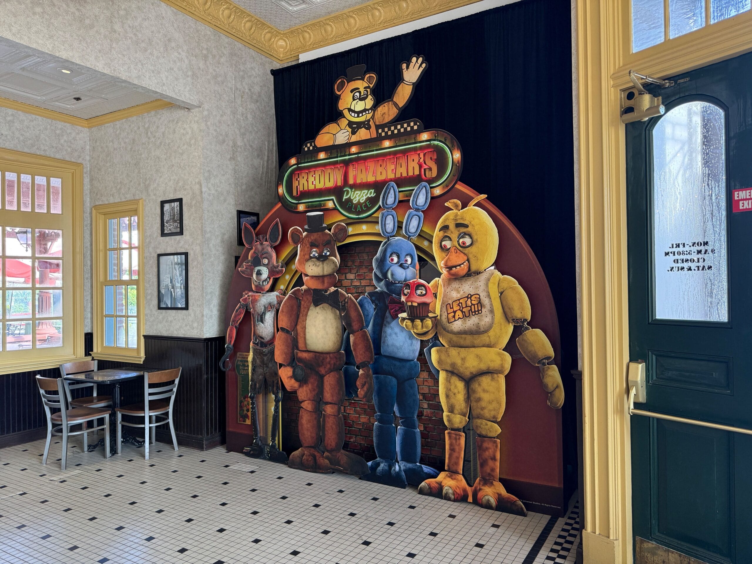 FNAF Freddy Fazbear’s Pizza Taking Over Louie’s for Halloween Horror ...