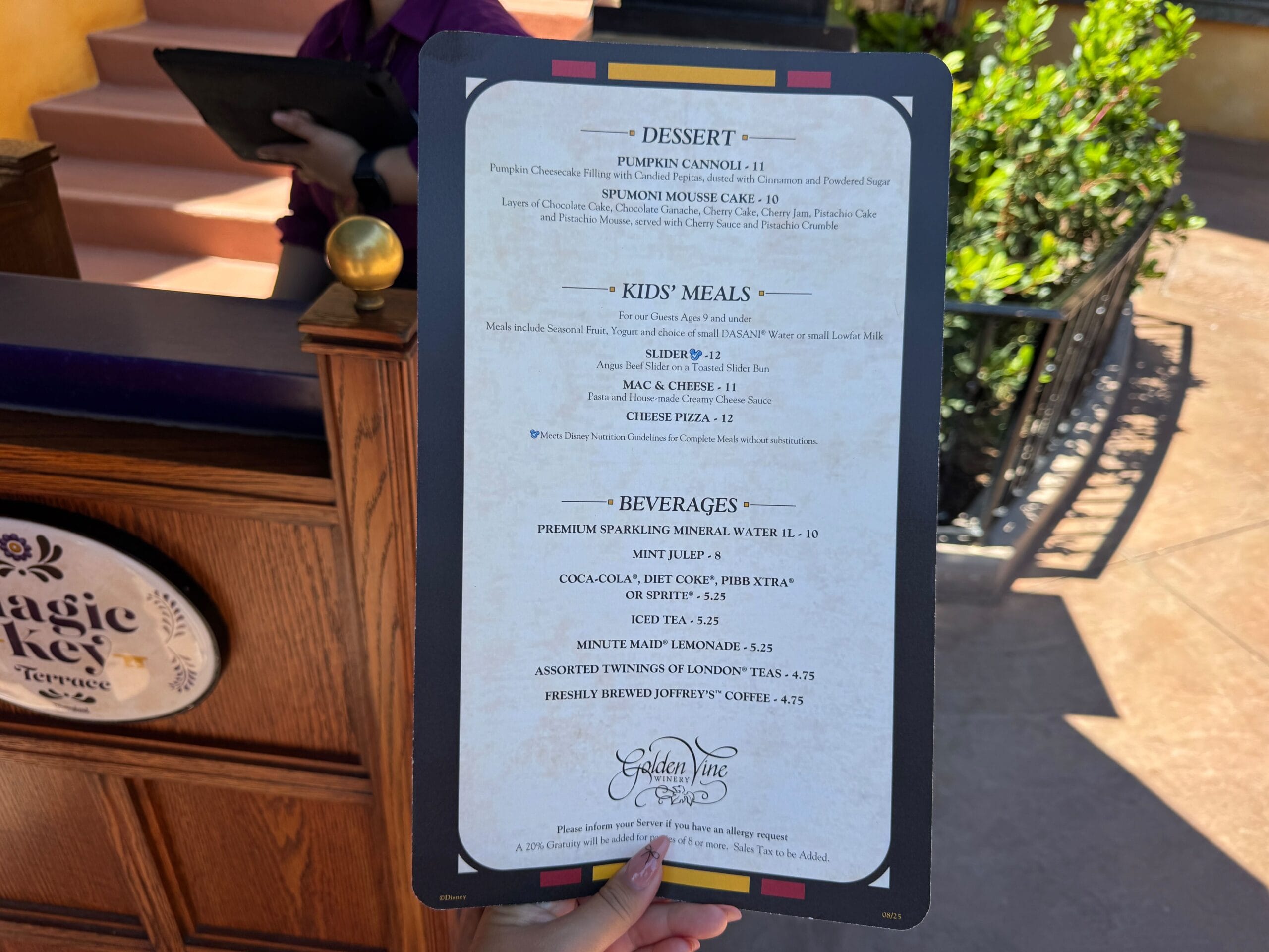 Magic Key Terrace Announces New Menu at Disney California Adventure ...