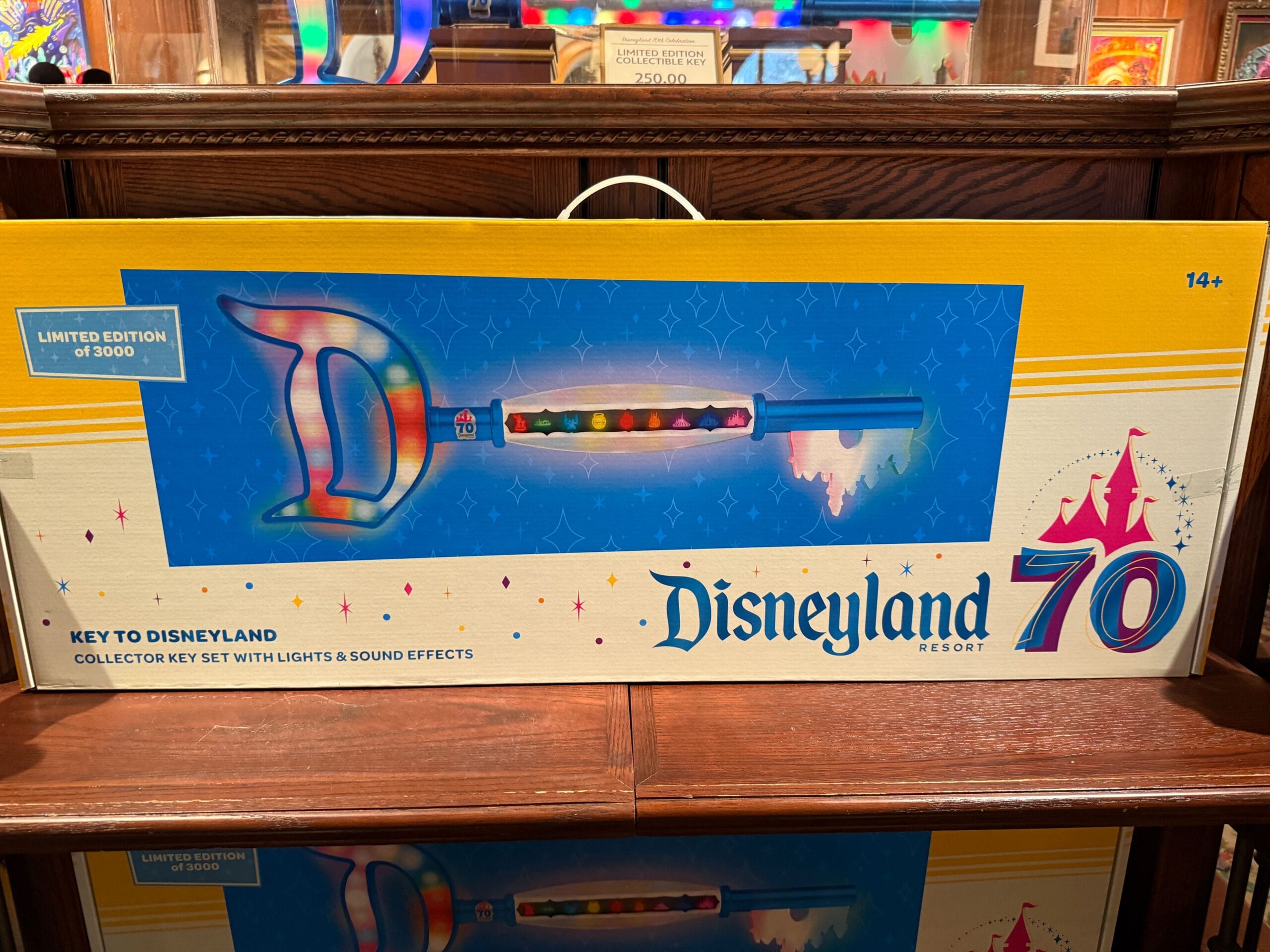 Giant $250 Version of Disneyland 70th Anniversary Key Now Available ...