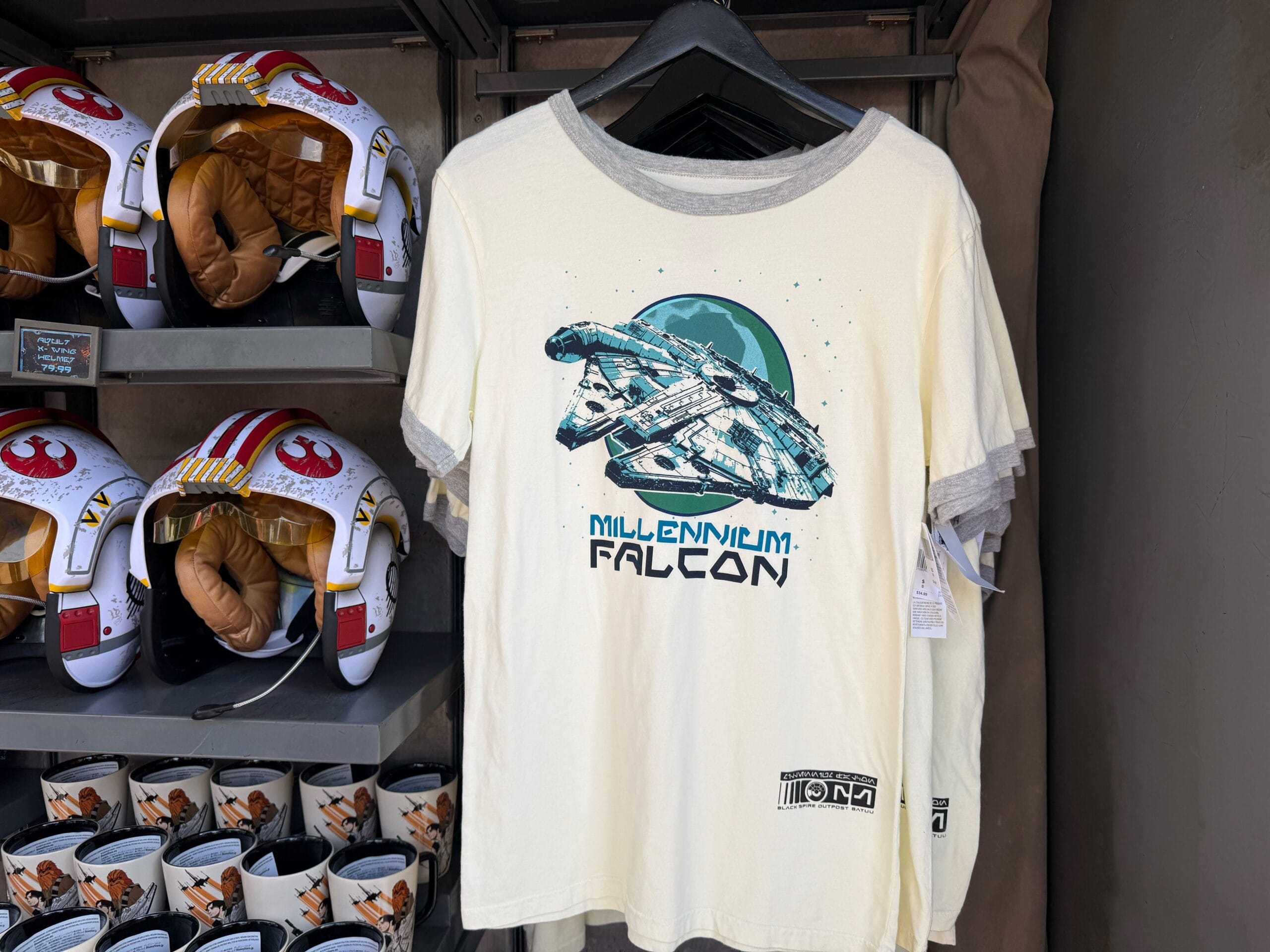 Star Wars: Galaxy's Edge Millennium Falcon and Stormtrooper T-Shirts at ...