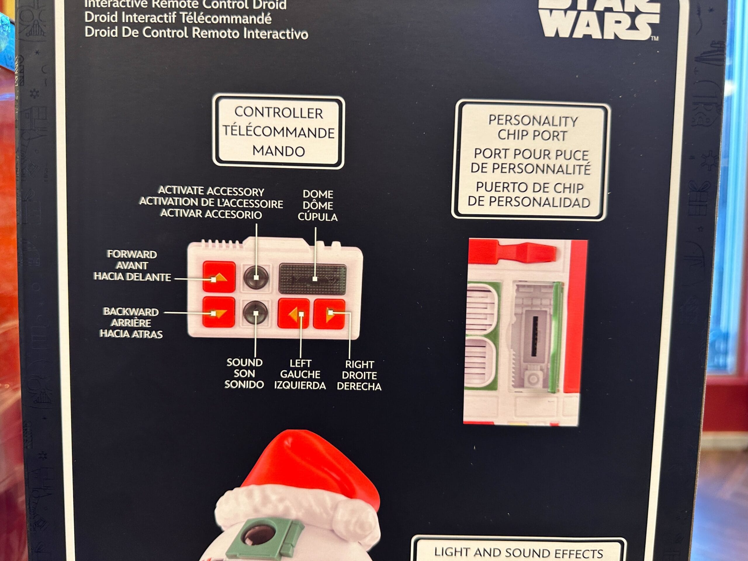 Remote Control Christmas Star Wars Droid at Walt Disney World - WDW ...