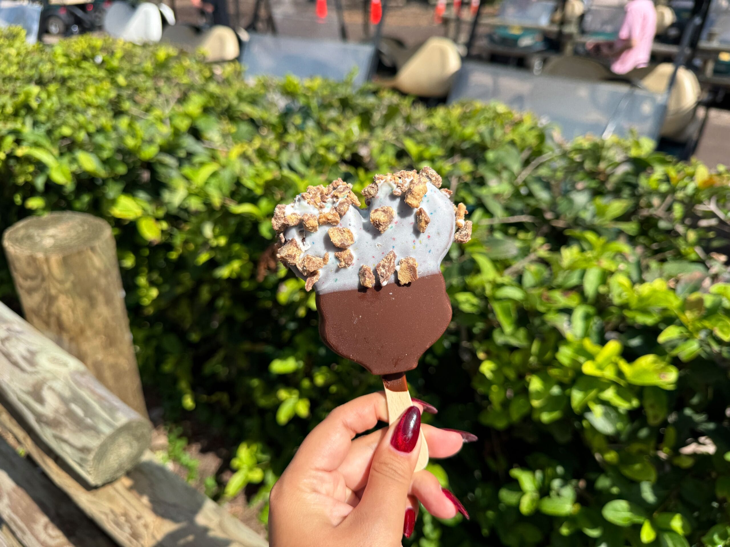 Hand-Dipped Mickey Ice Cream Bar with Peanut Butter Cups Might Be an ...