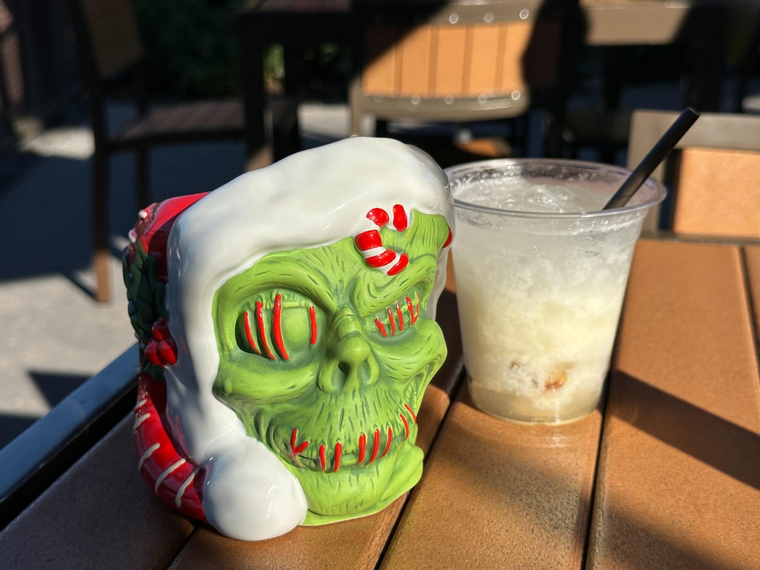 REVIEW: Trader Sam's Grog Grotto Tiki Bar Holiday Zombie Mug Drink is a Mistletoe Mishap - WDW ...
