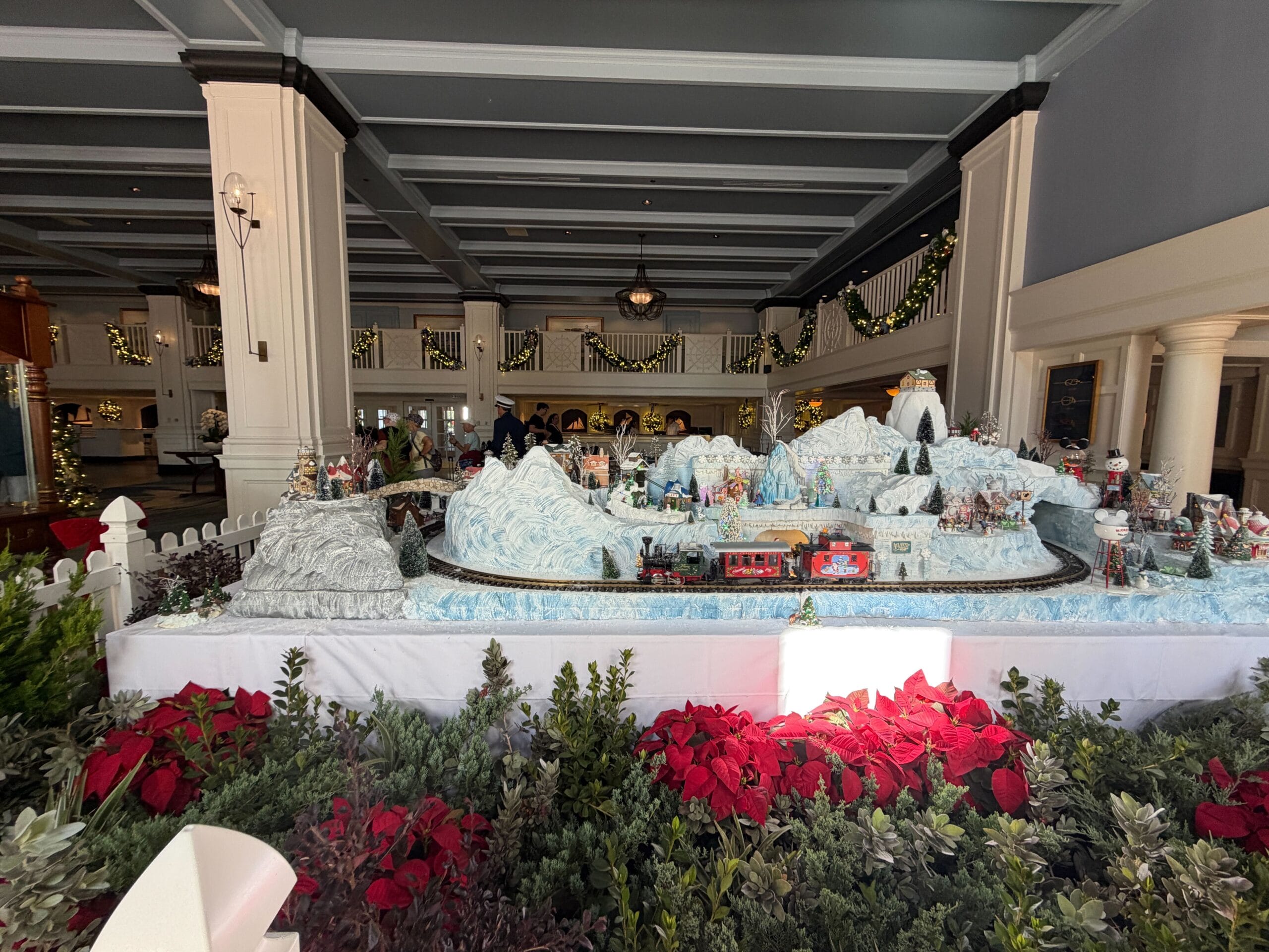 Christmas Train Village Returns to Disney's Yacht Club Resort - WDW ...