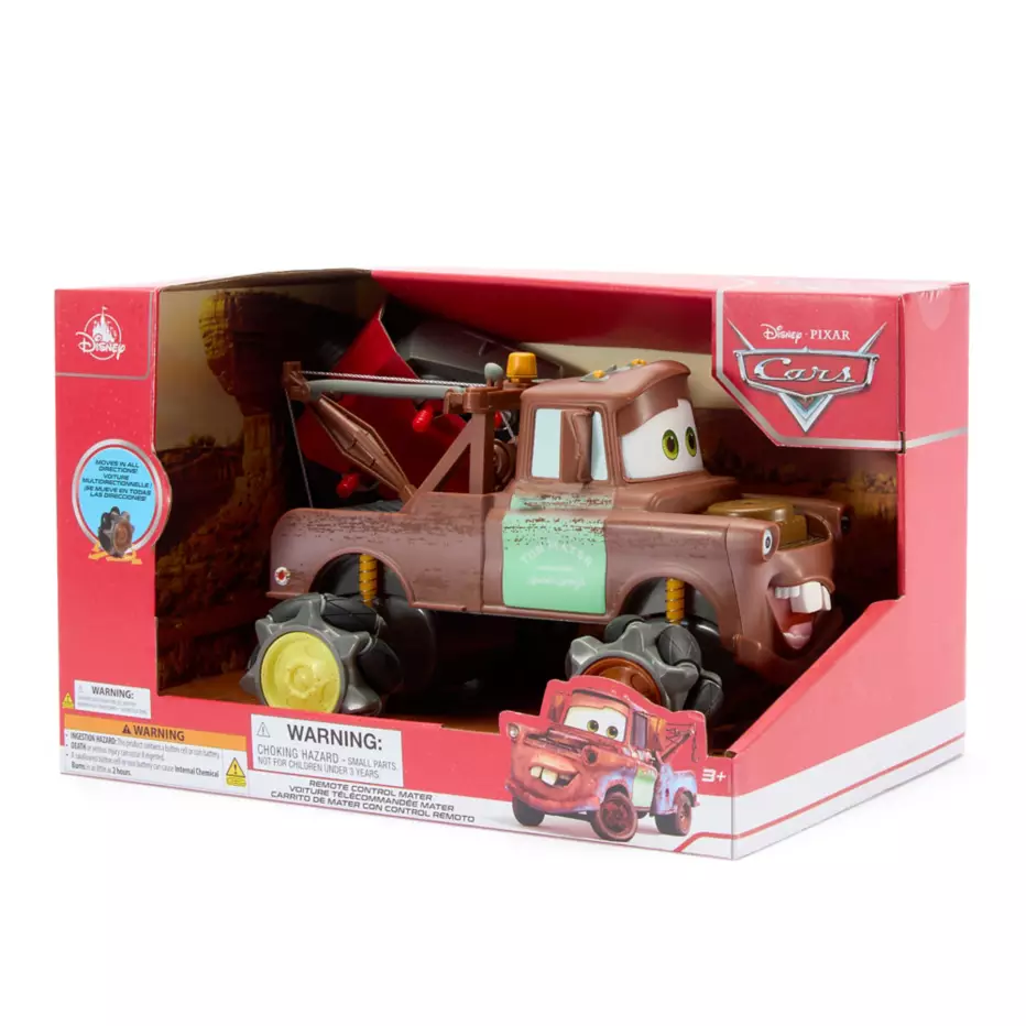 Lightning McQueen & Tow Mater Light-Up Remote Control Cars Available ...