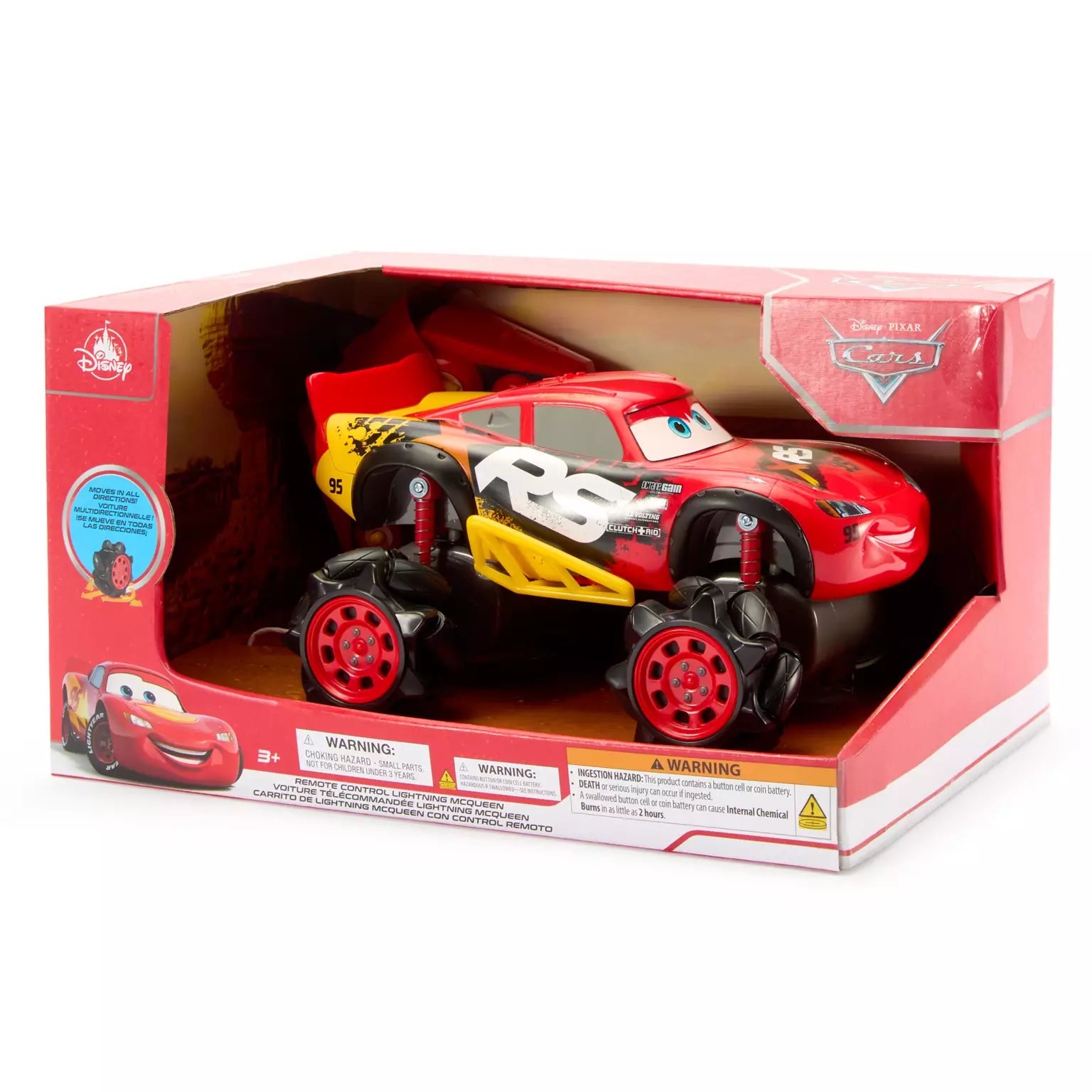 Lightning McQueen & Tow Mater Light-Up Remote Control Cars Available ...