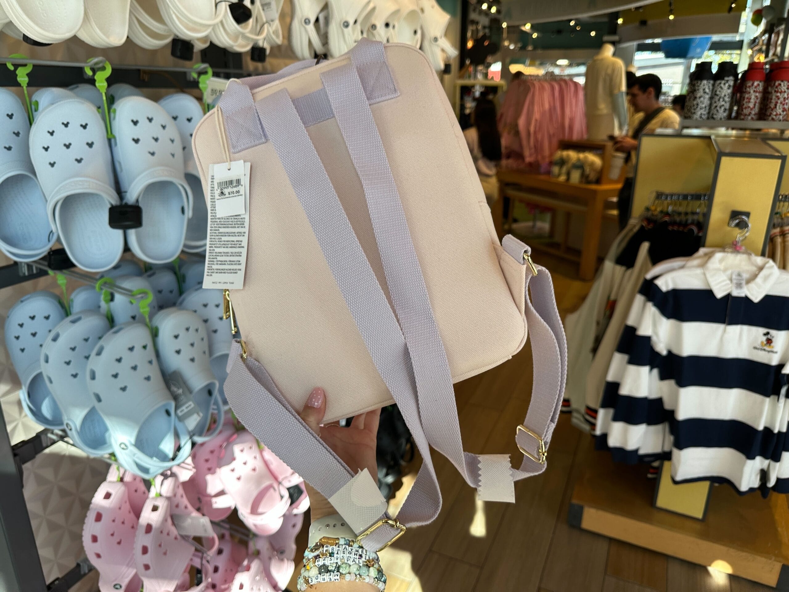 Loungefly Canvas Backpack Featuring Disney Park Attraction Icons Now ...