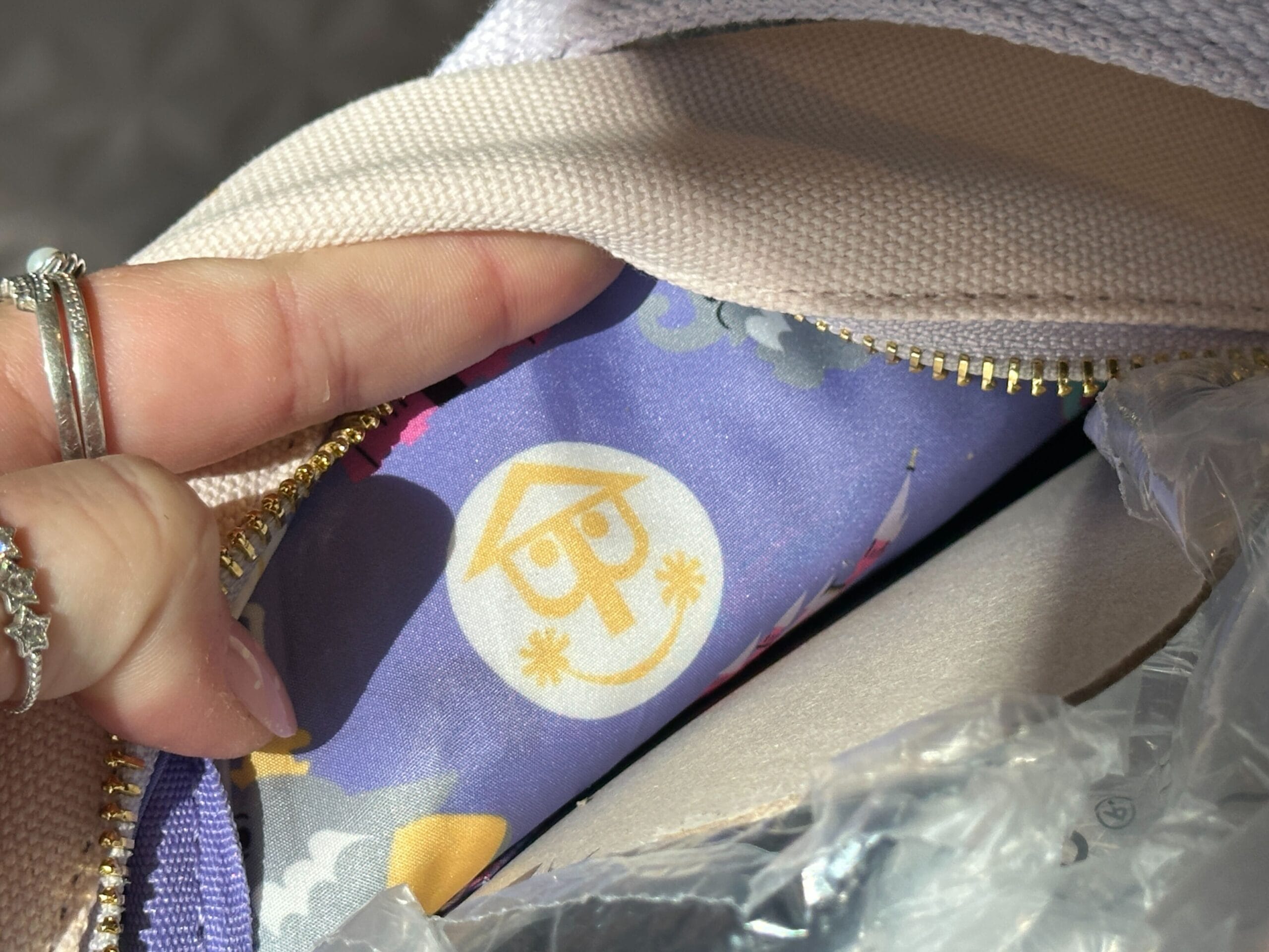 Loungefly Canvas Backpack Featuring Disney Park Attraction Icons Now ...