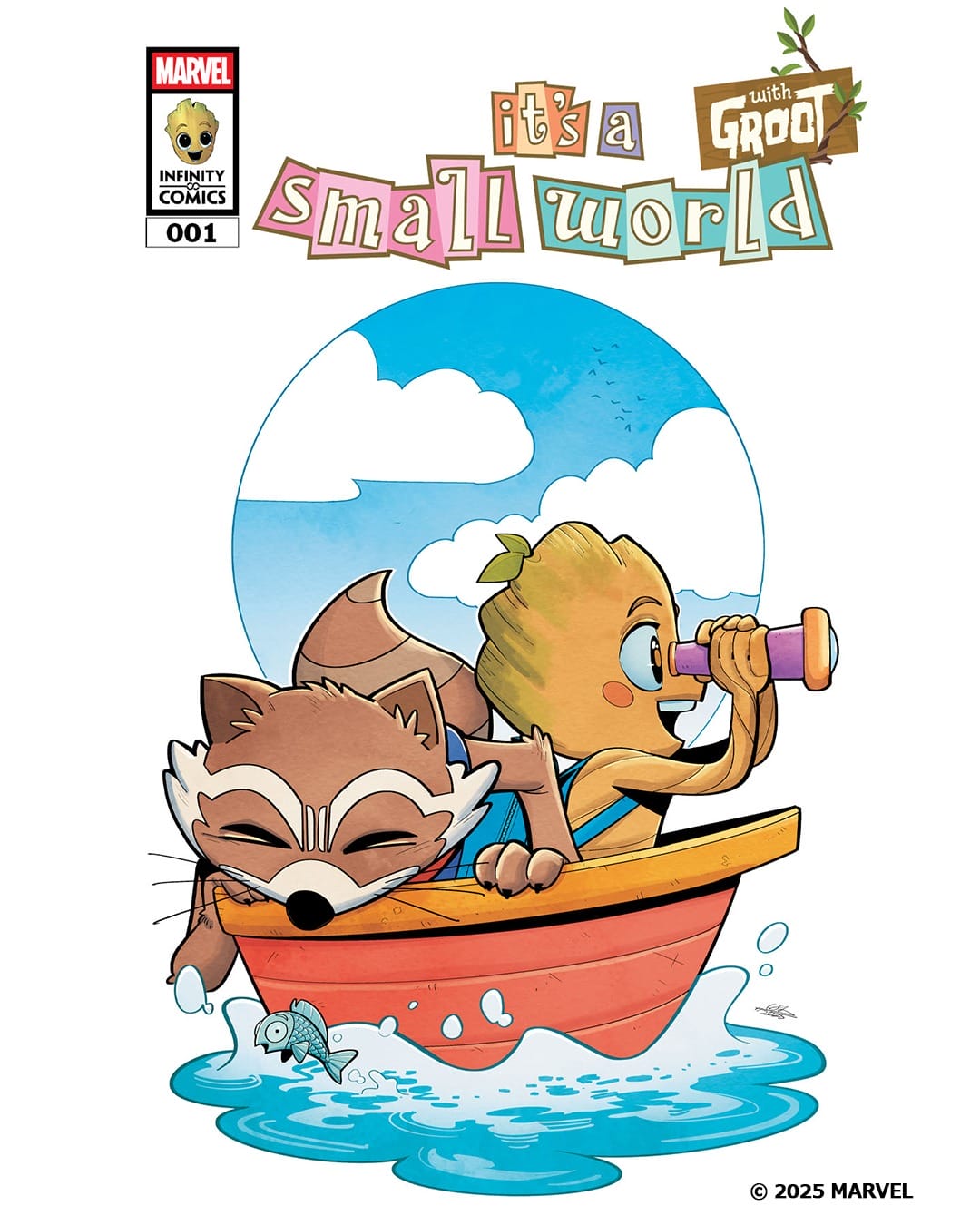 Second "it's a small world" with Groot Digital Comic Debuting With ...