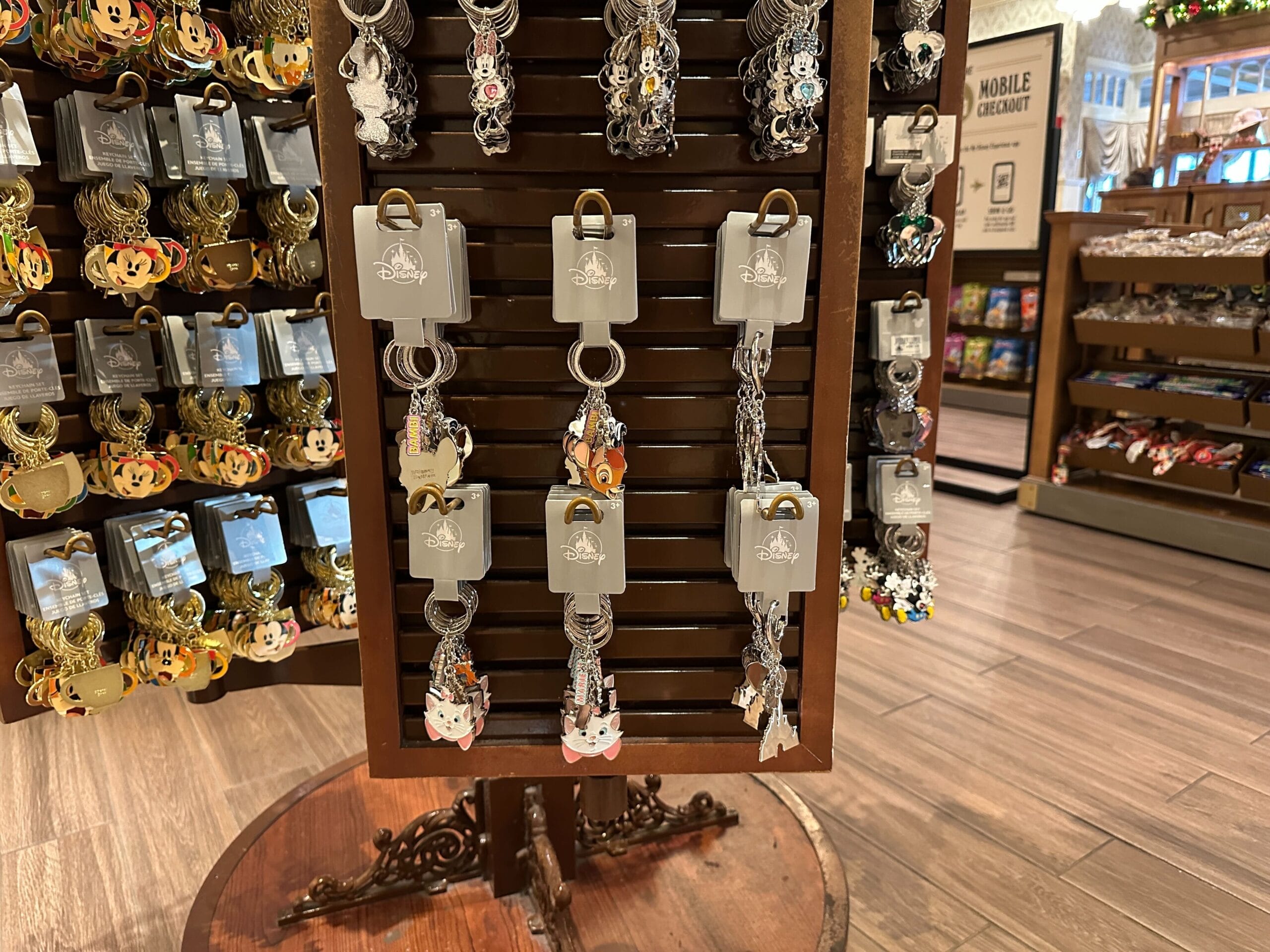 Character Keychains at Walt Disney World Include Bambi, Chip 'n' Dale ...