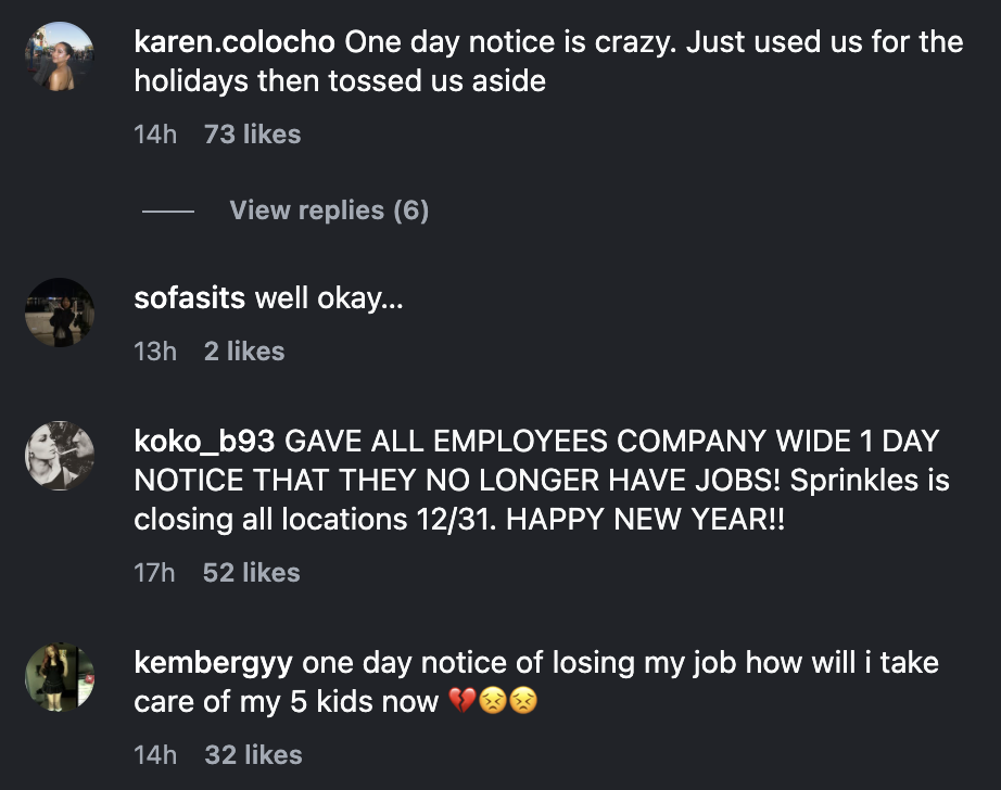 Sprinkles Cupcakes Reportedly Closing All Stores on January 1 - WDW ...