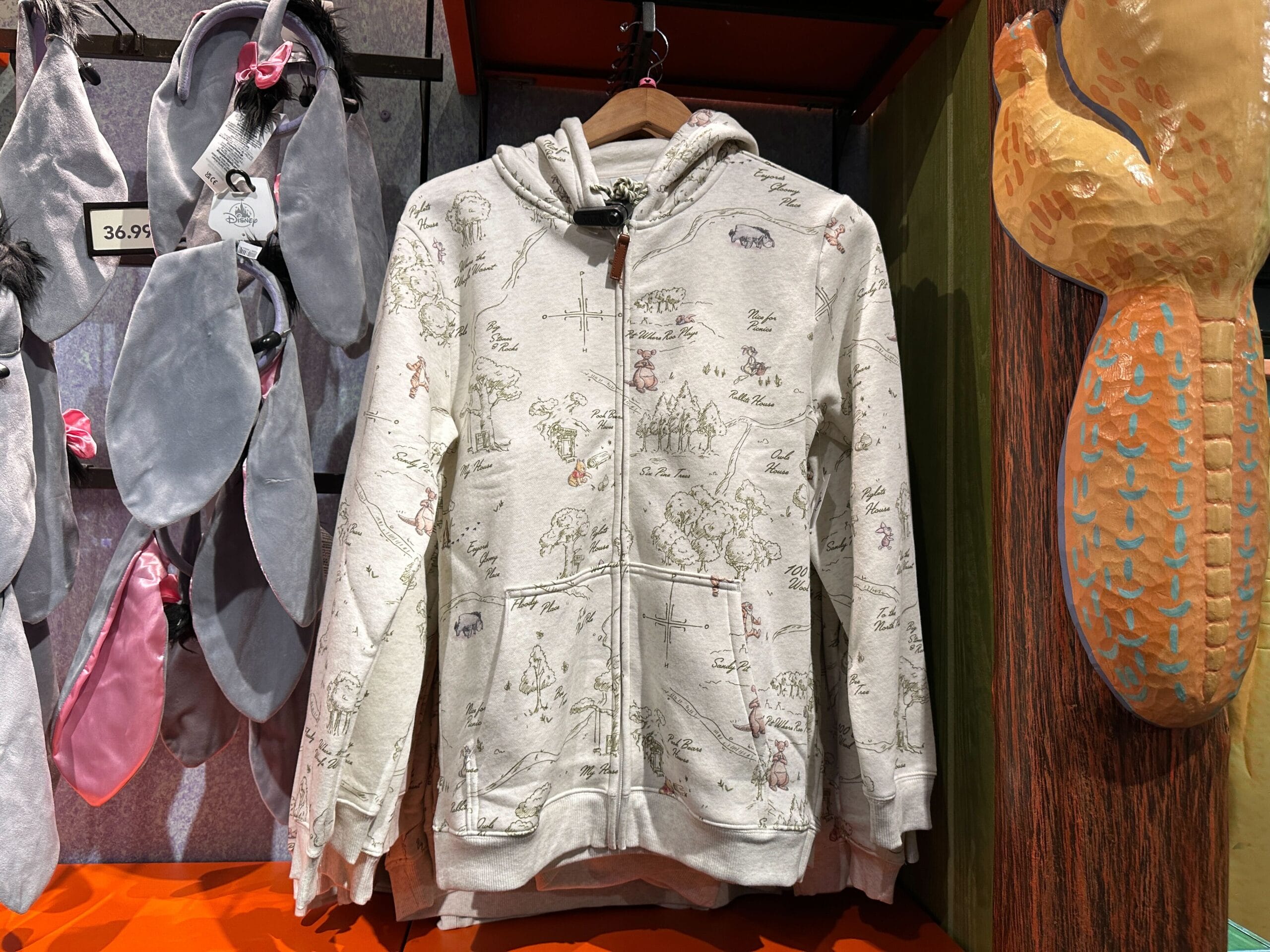 Hundred Acre Wood Zip-Up Jacket at Walt Disney World - WDW News Today