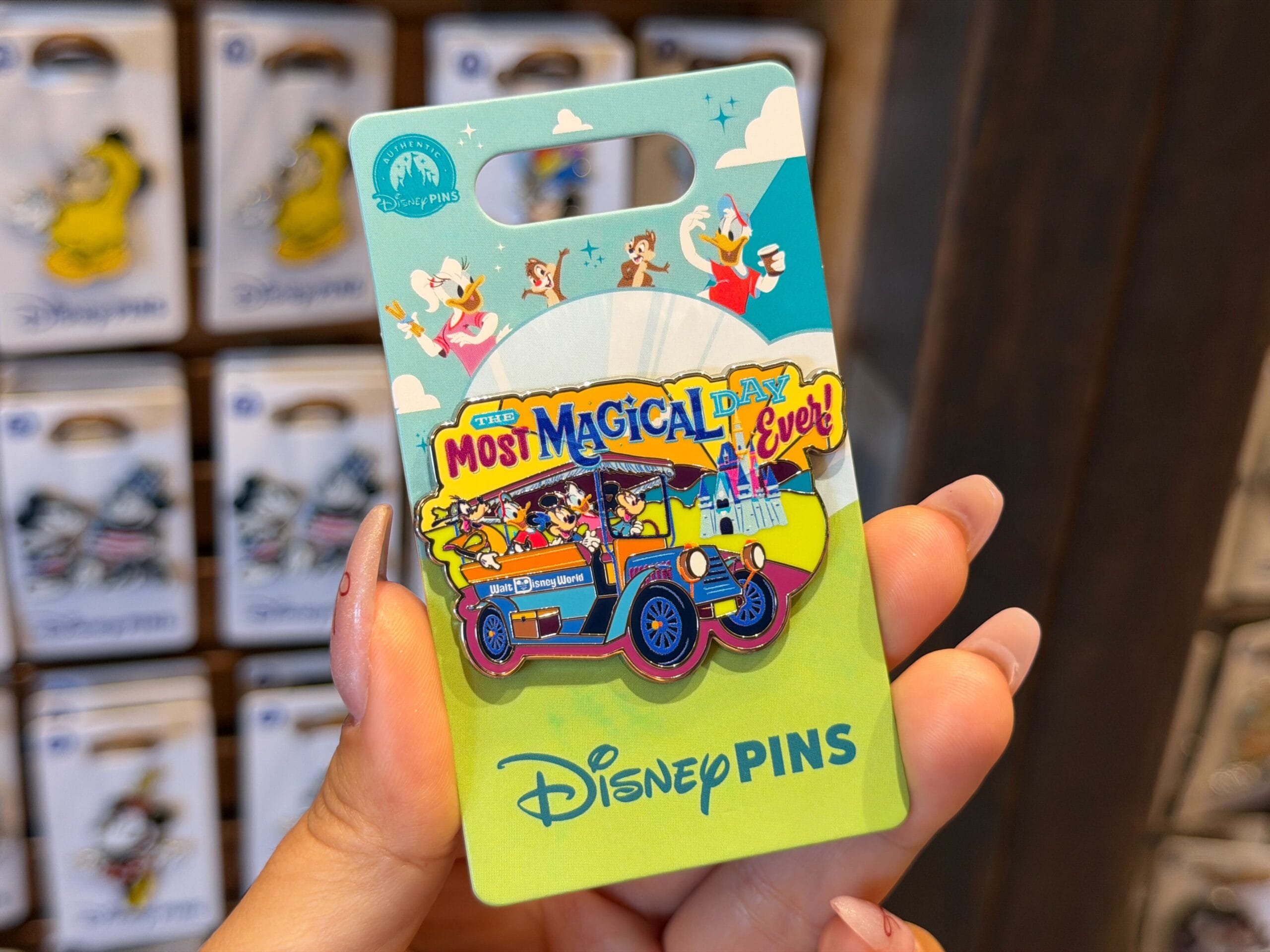 'Play in the Park' Walt Disney World Pin Featuring Main Street Omnibus ...