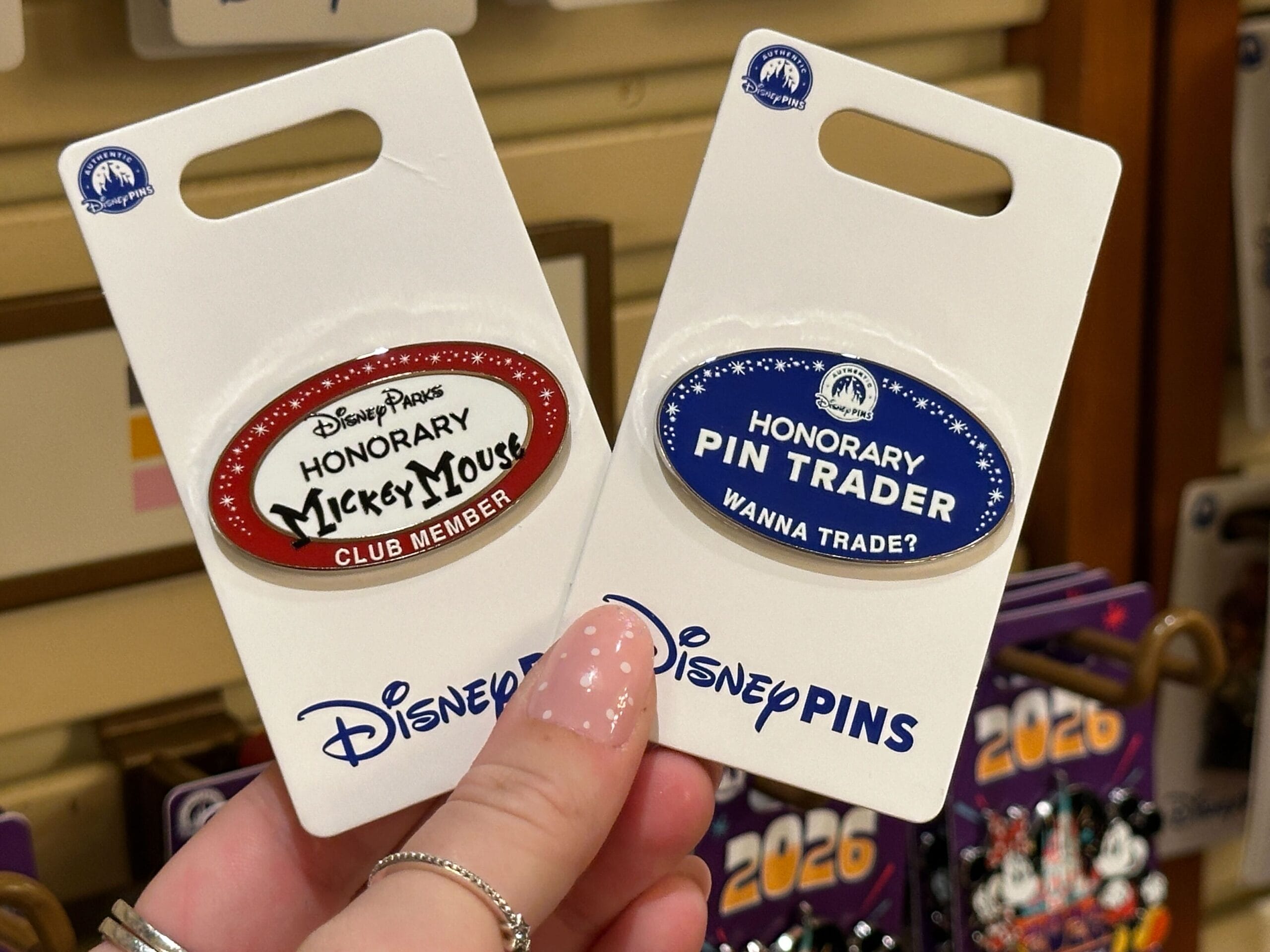 Honorary Mickey Mouse Club Member & Pin Trader Pins at Walt Disney ...