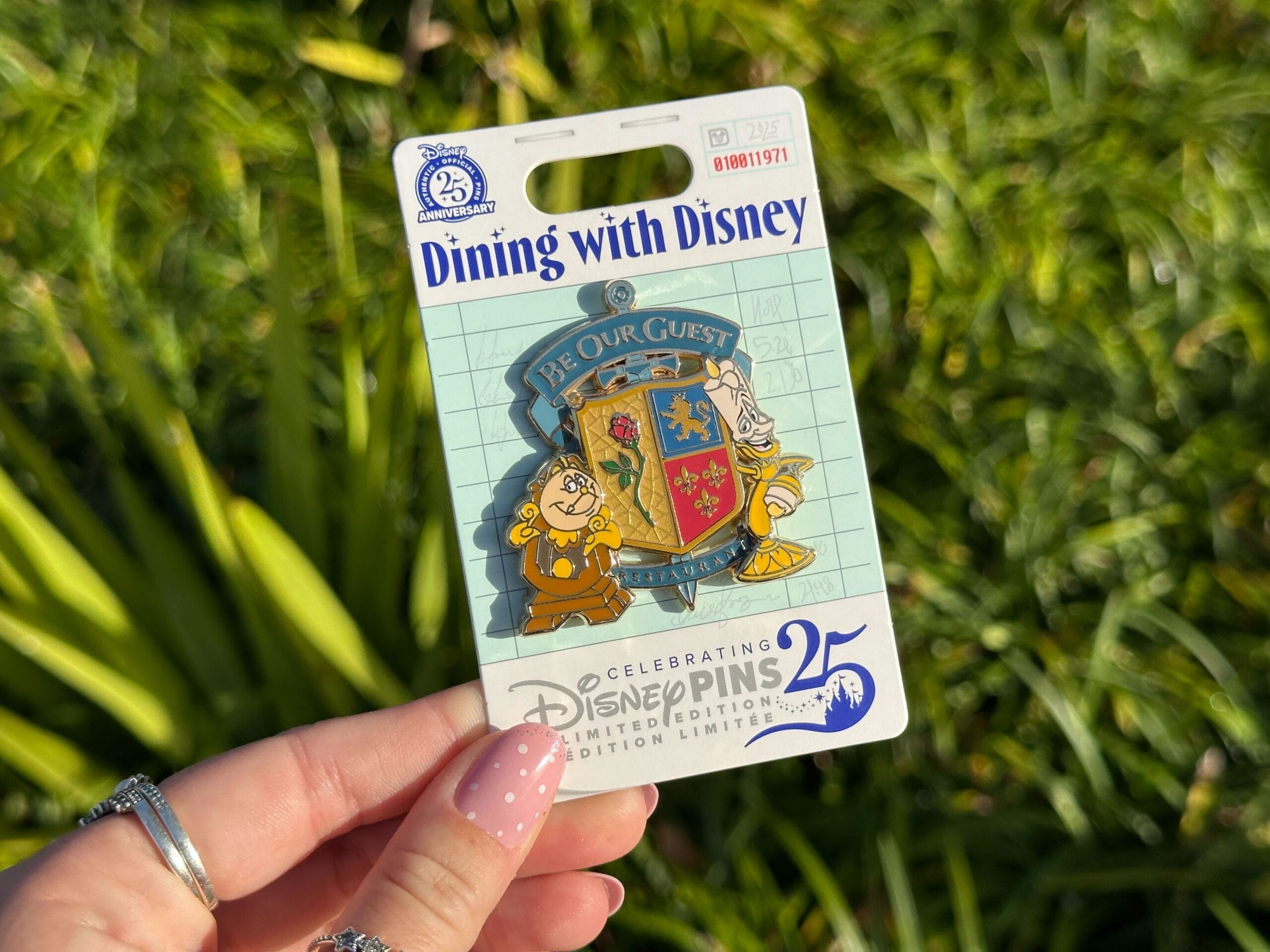 Final 2025 Disney World Pin Tuesday: Be Our Guest Restaurant & Lunar ...