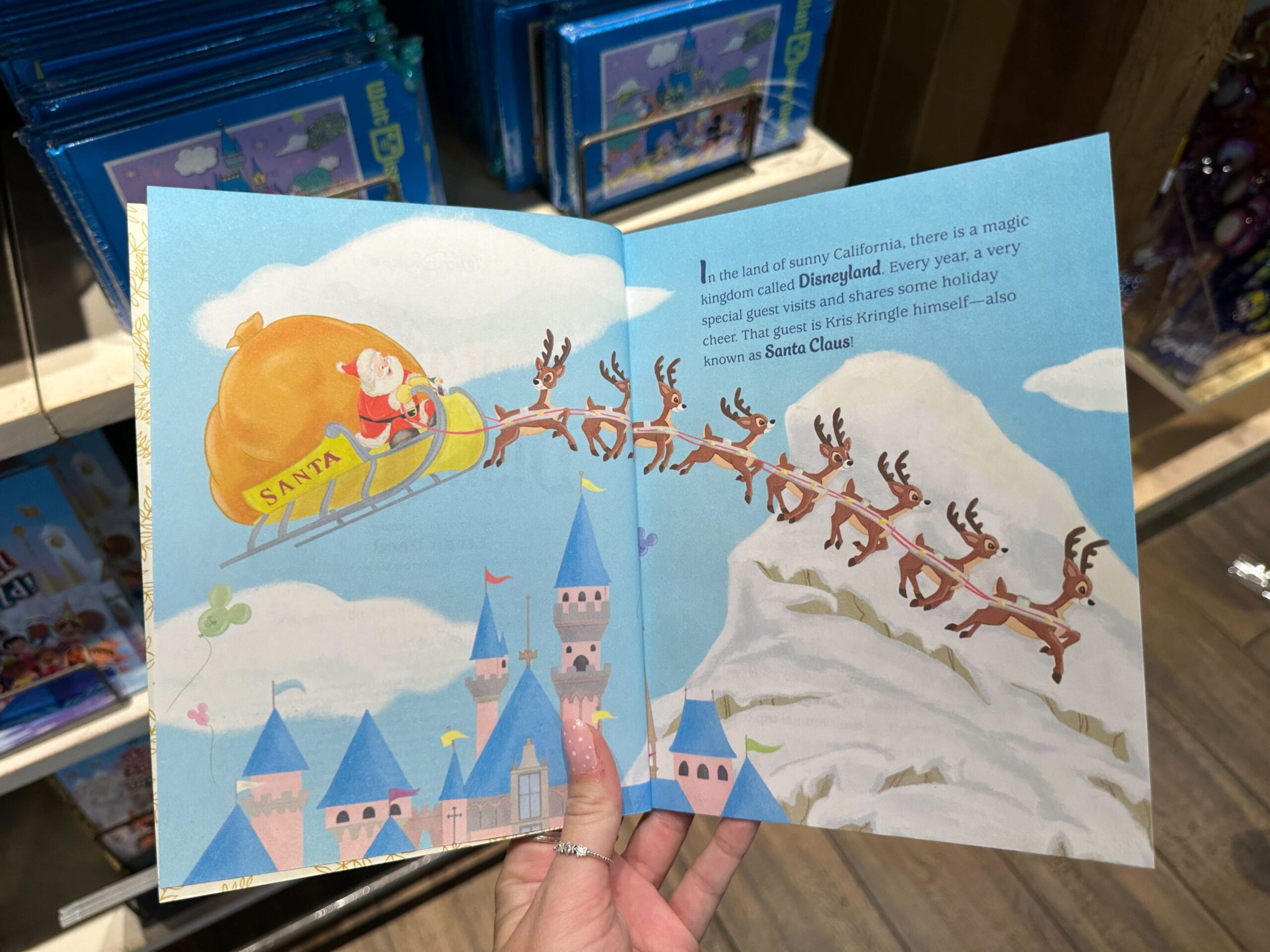 'Santa Stops at Disneyland' Little Golden Book Now Available at Walt ...
