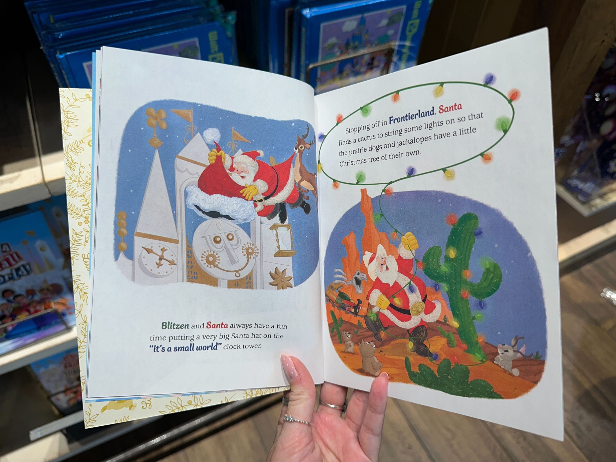 'Santa Stops at Disneyland' Little Golden Book Now Available at Walt ...