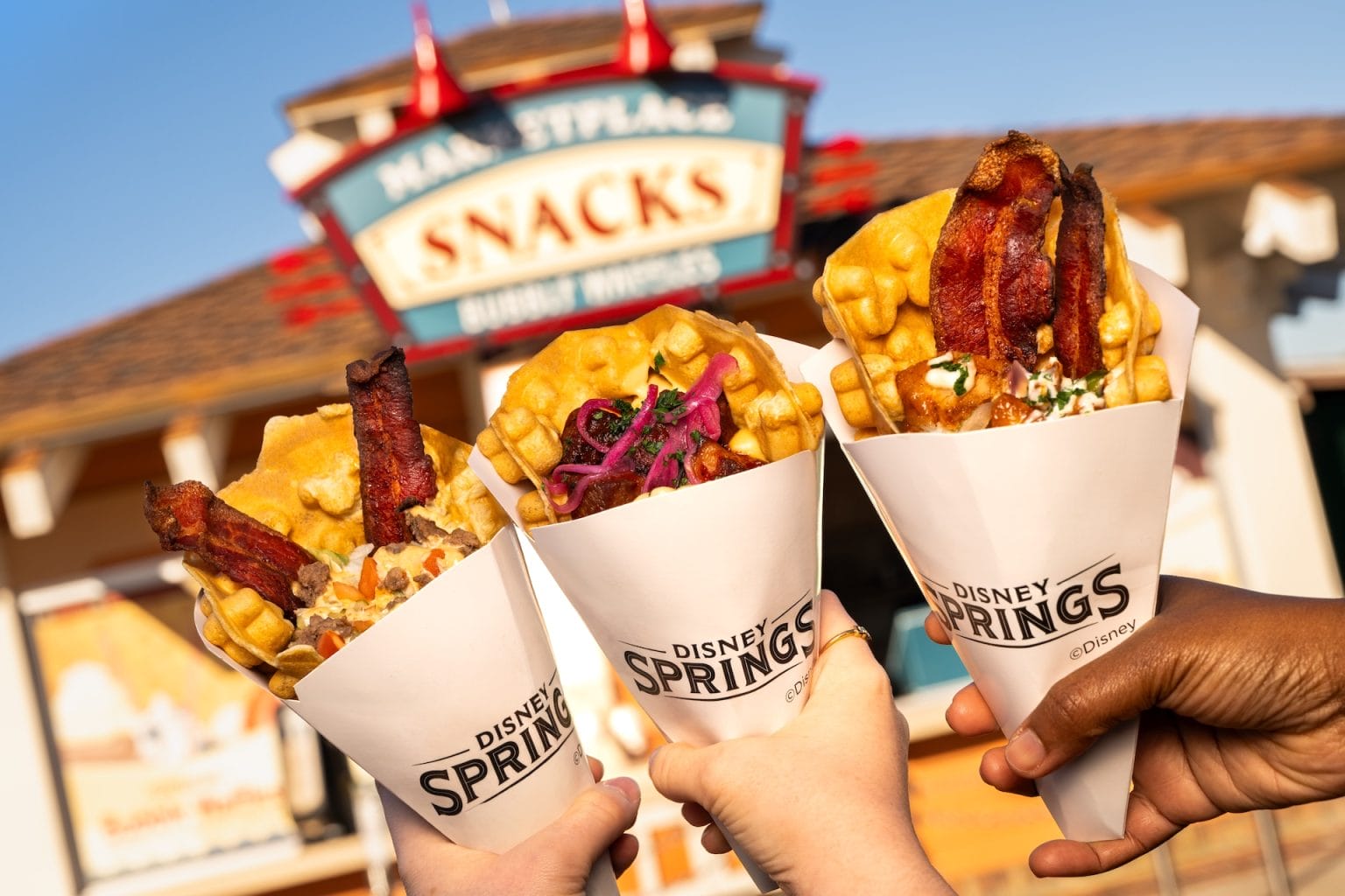 Three New Savory Waffles Coming To Disney Springs - WDW News Today